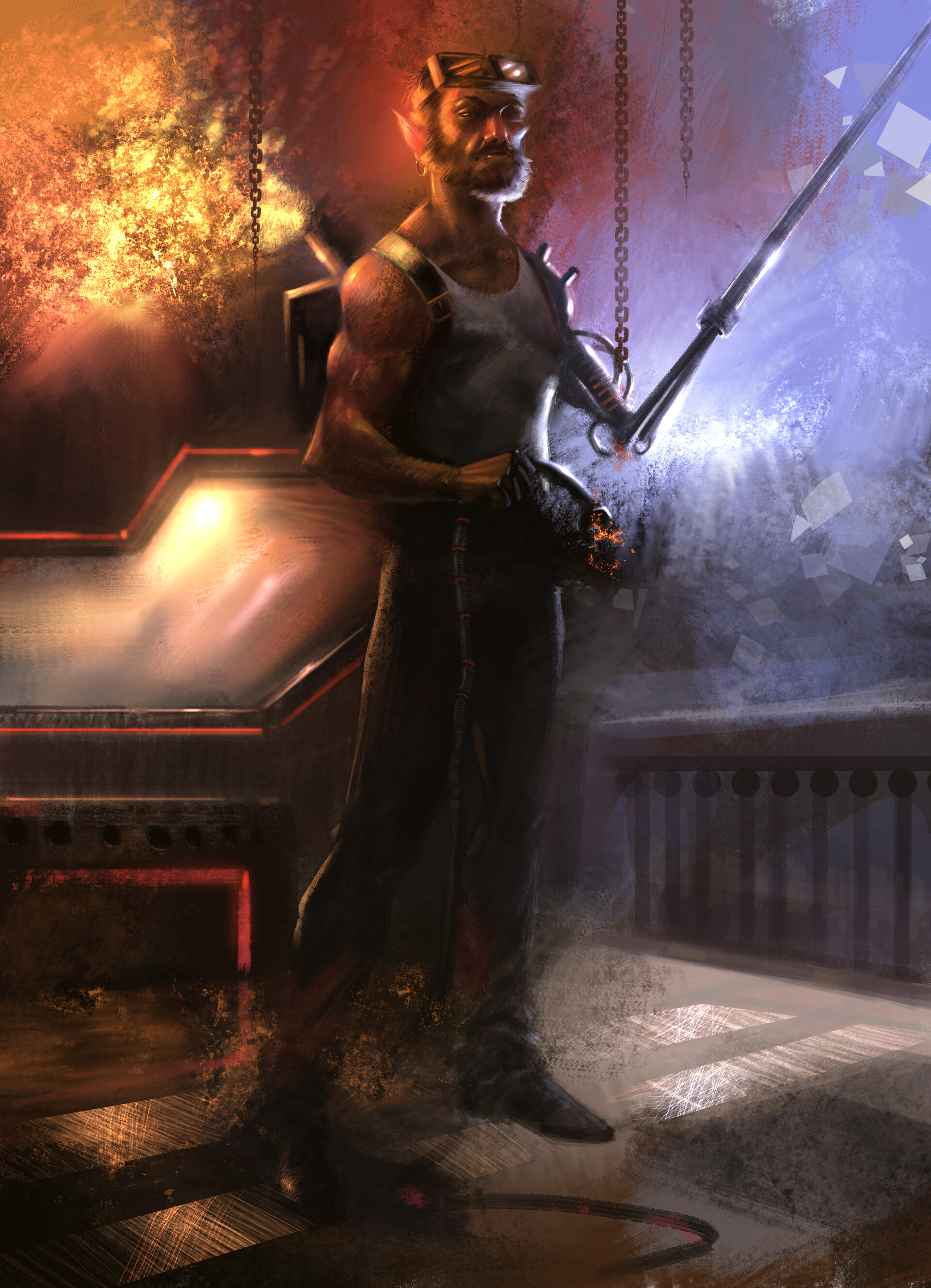 ArtStation - Cyborg Elf