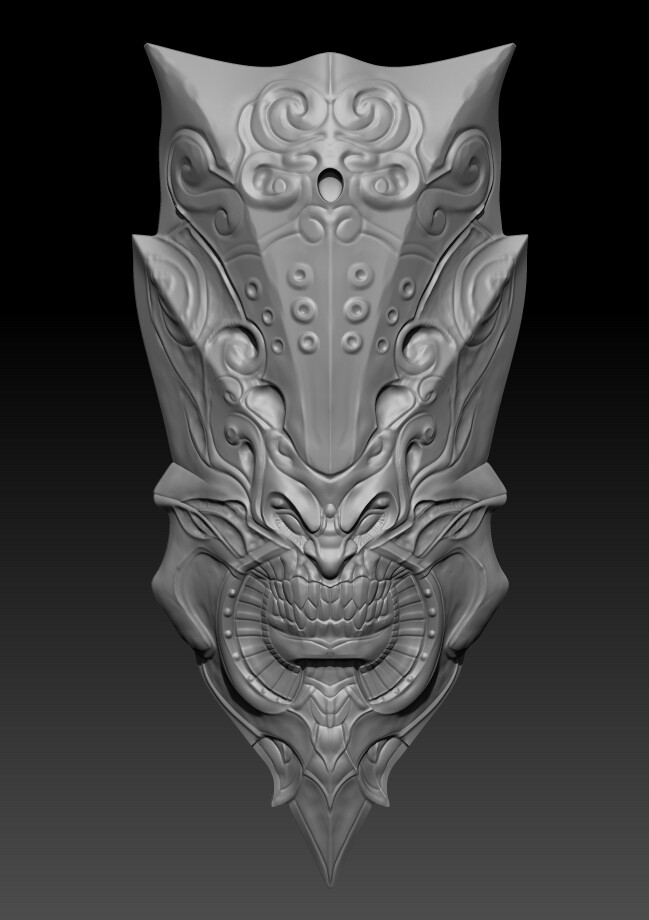 ArtStation - SHIELD SCULPTURE