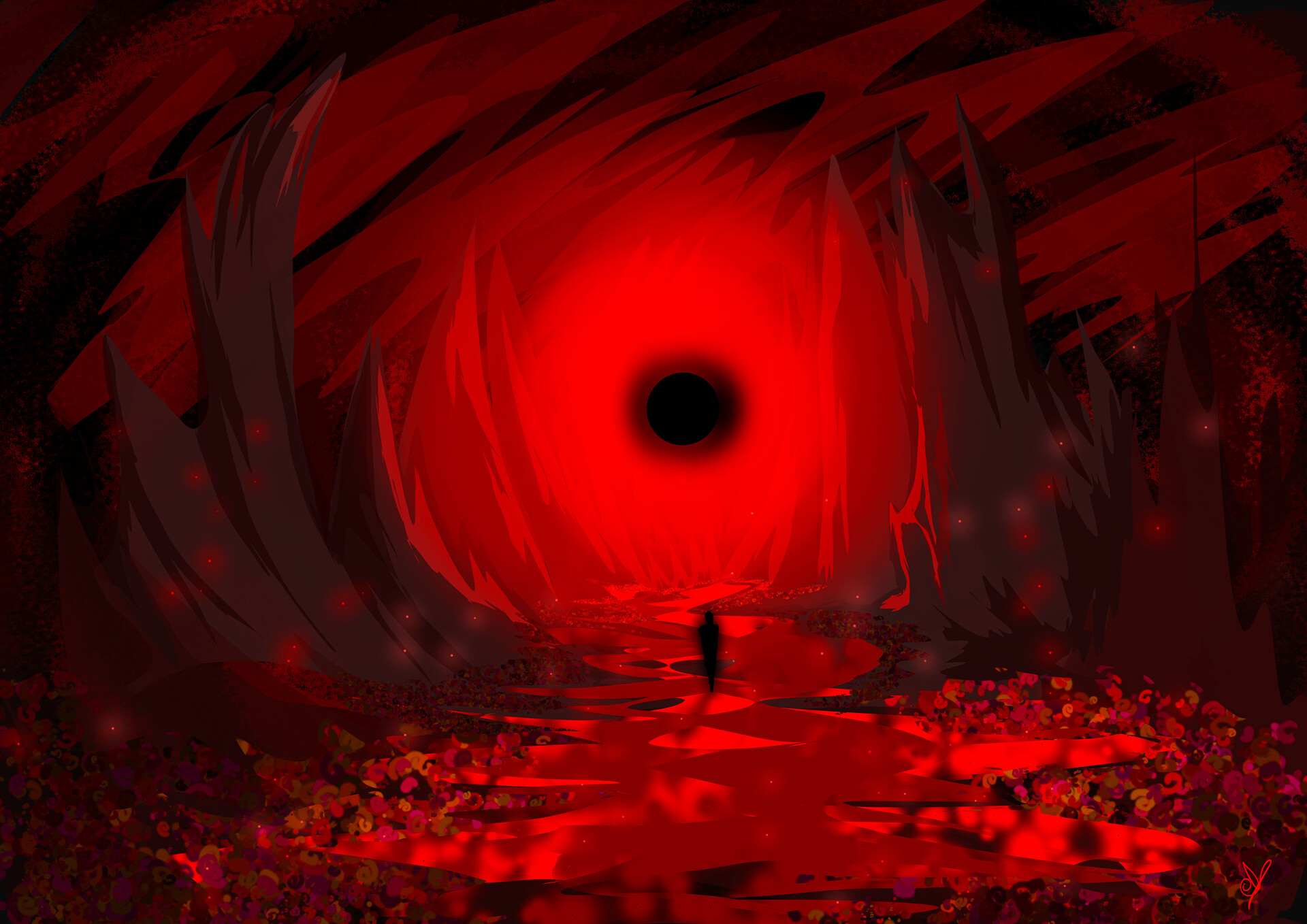 ArtStation - A Red world