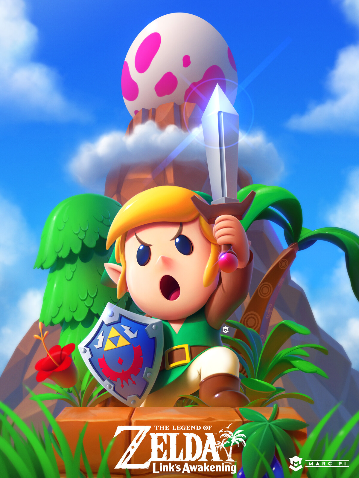ArtStation - Link's Awakening