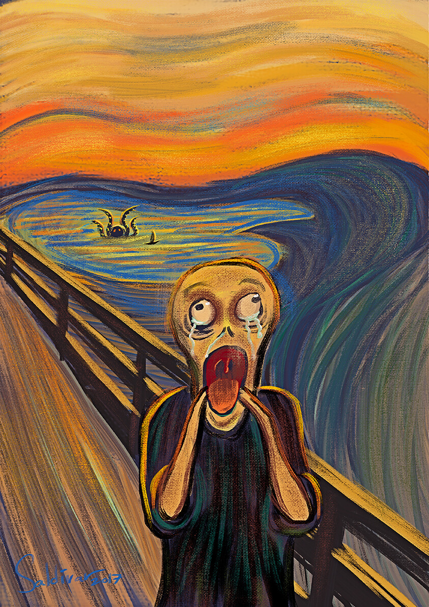 ArtStation - Entry to Adobe's 5th Scream contest