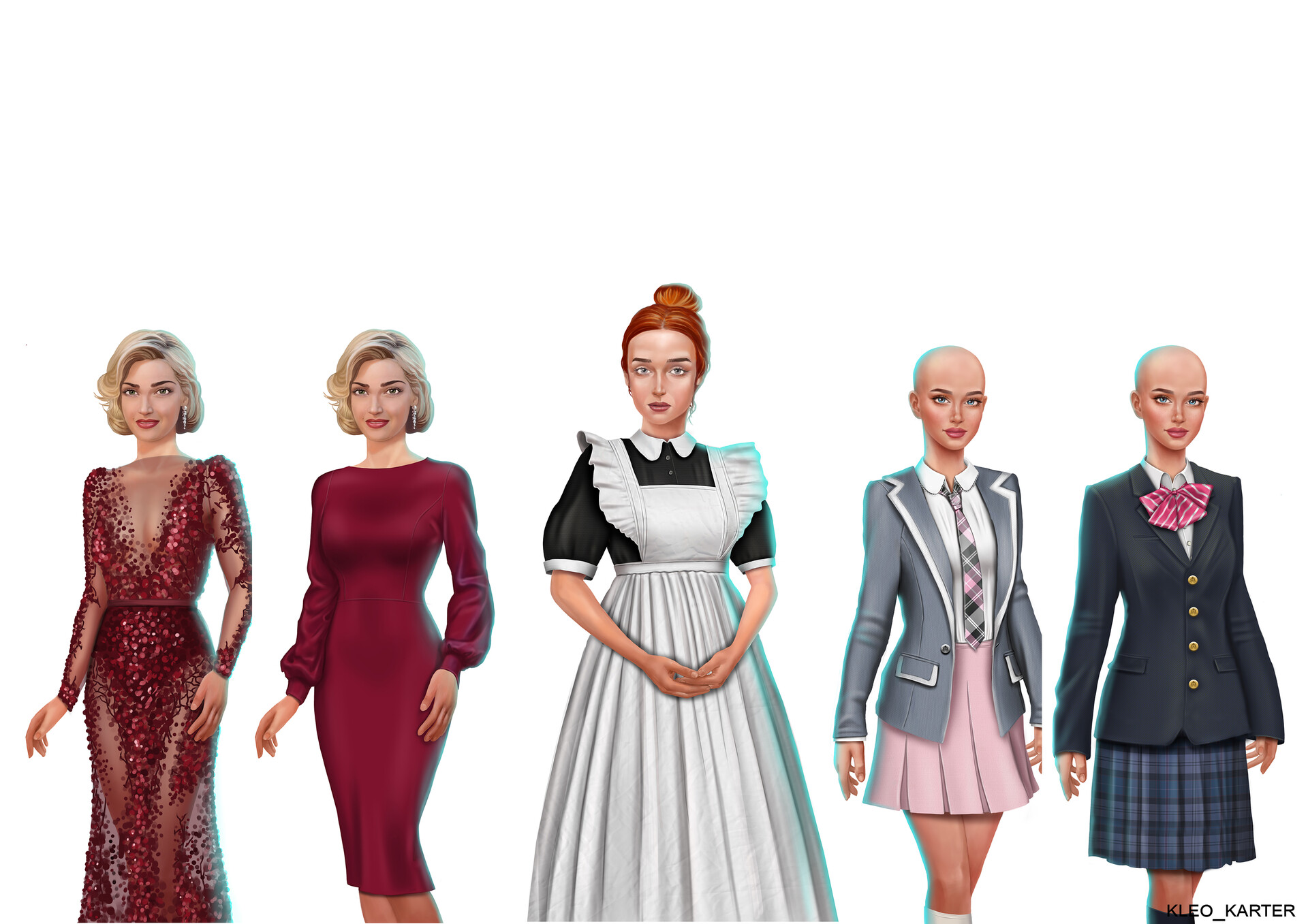 ArtStation - Clothes for characters