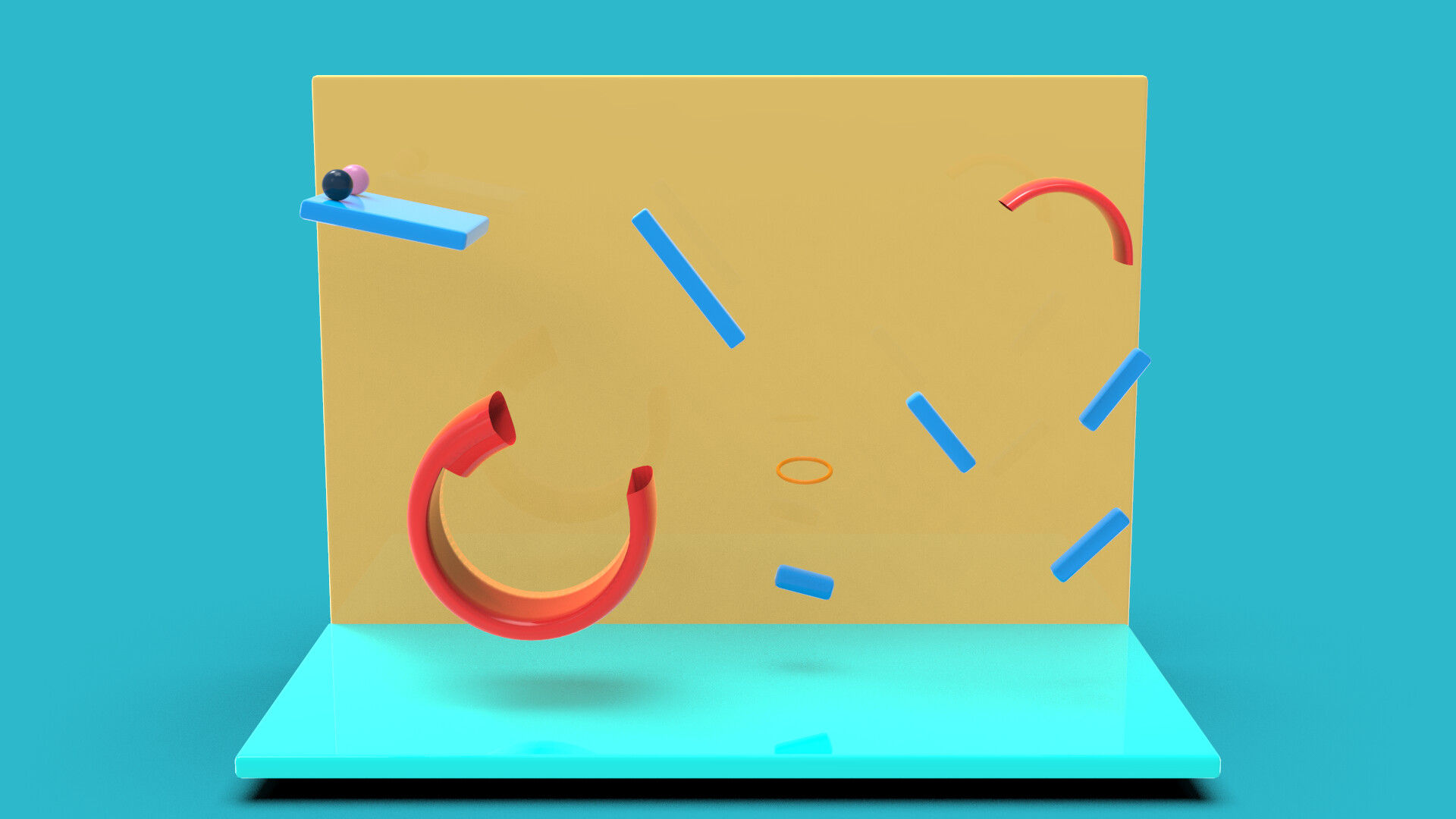 ArtStation - Obstacle ball animation