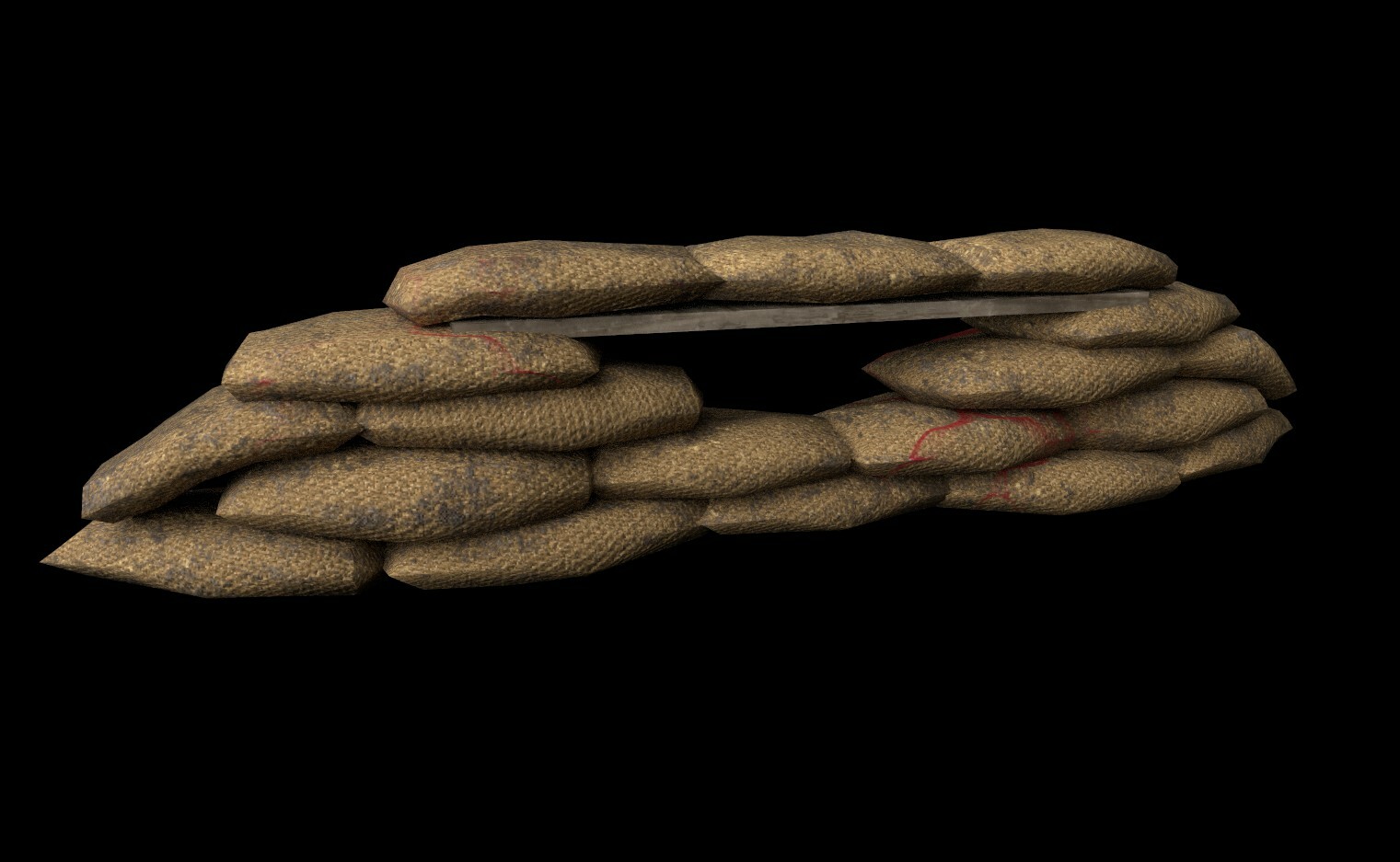 ArtStation - WW2 Sandbag Gun Pit