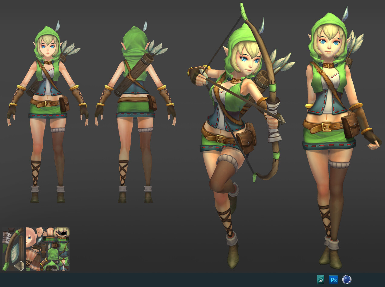 ArtStation - 3D Character