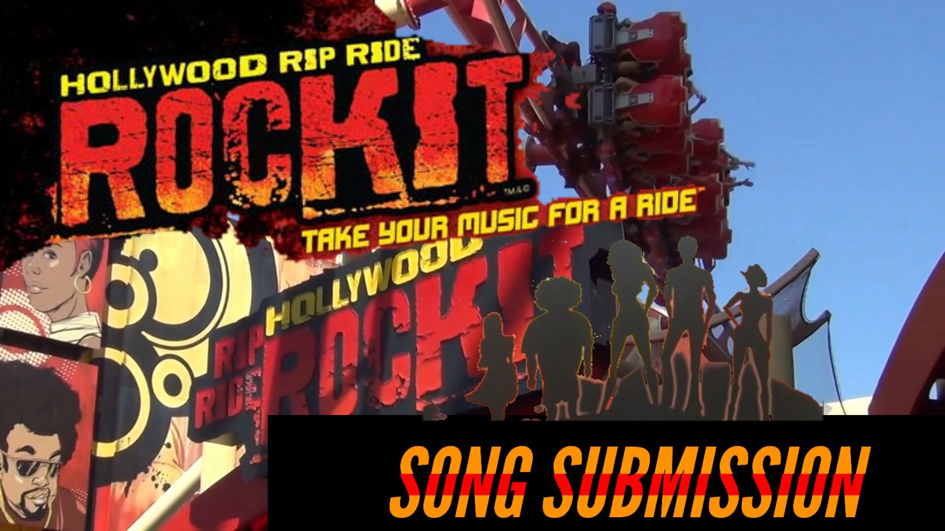 ArtStation - HOLLYWOOD RIP RIDE ROCKIT MUSIC SUBMISSION