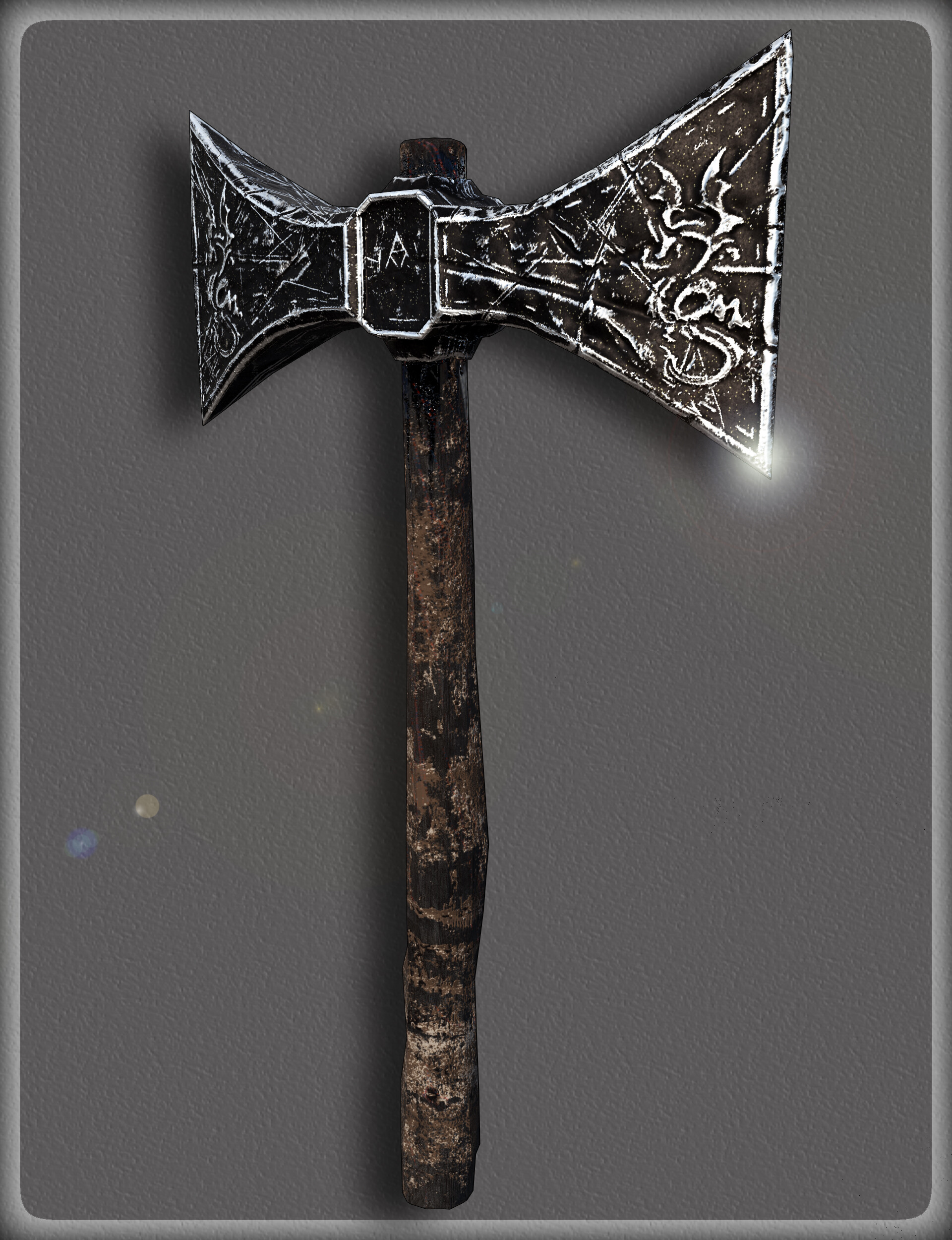 ArtStation - Old Iron Axe