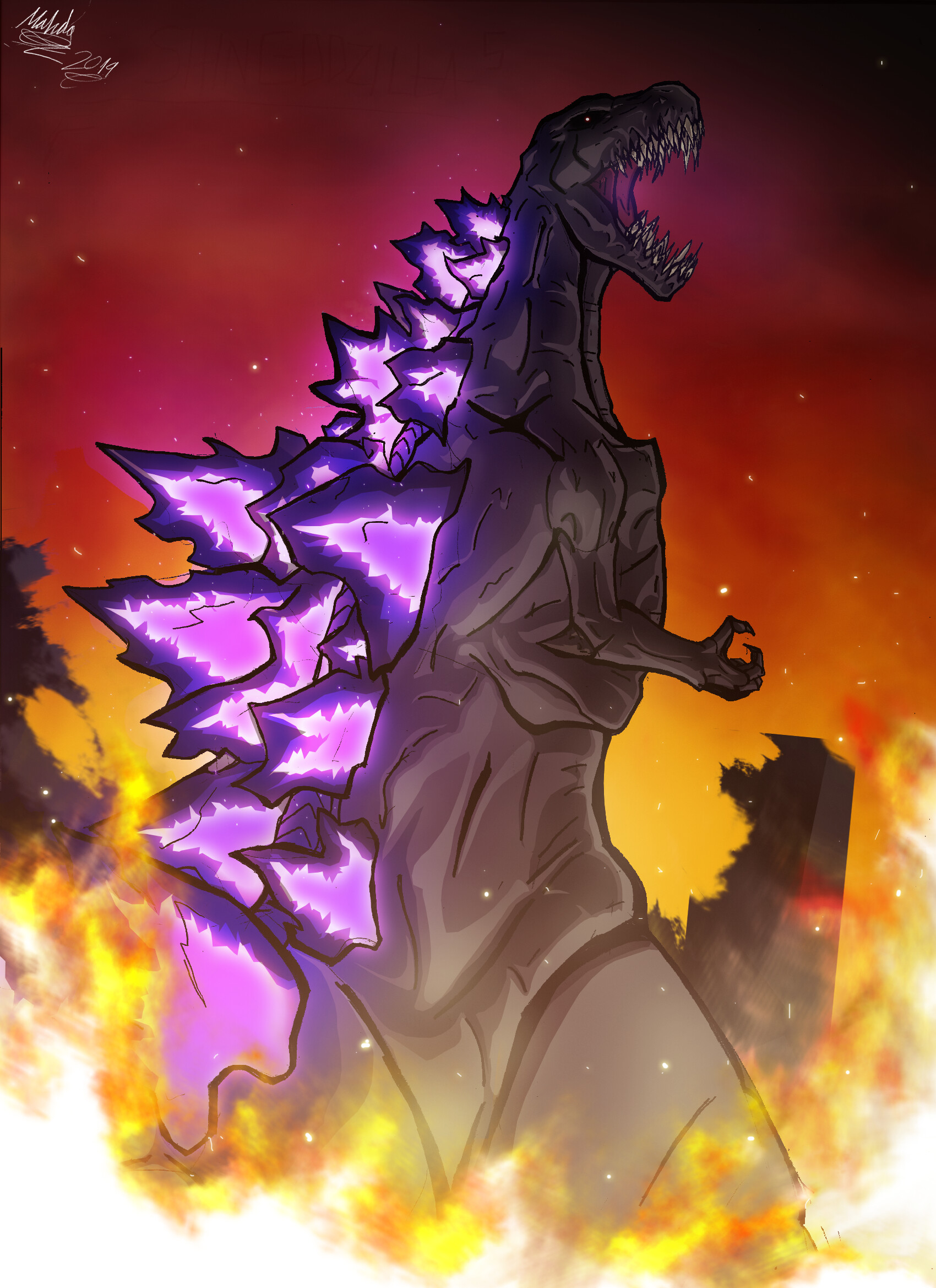 ArtStation - SHIN GODZILLA