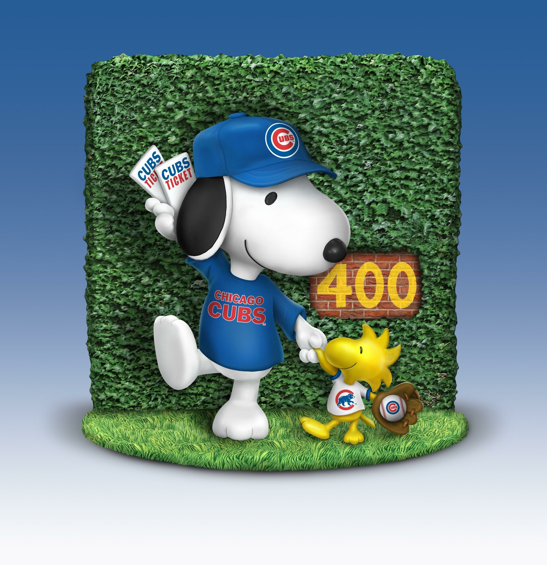 ArtStation - Snoopy Chicago Cubs Figurine