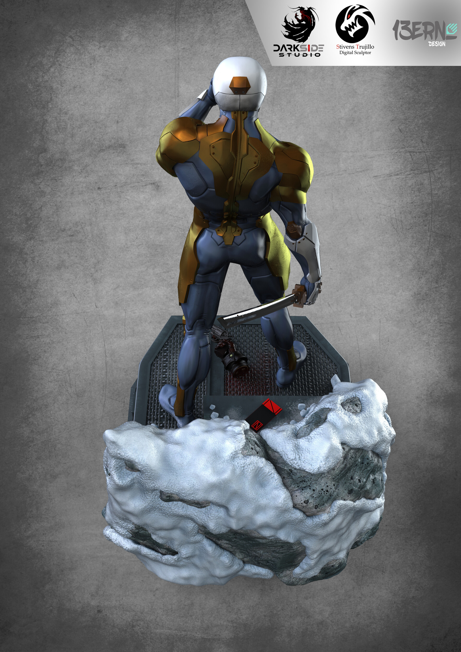 Stivens trujillo Sanchez - Gray Fox the cyborg ninja MGS