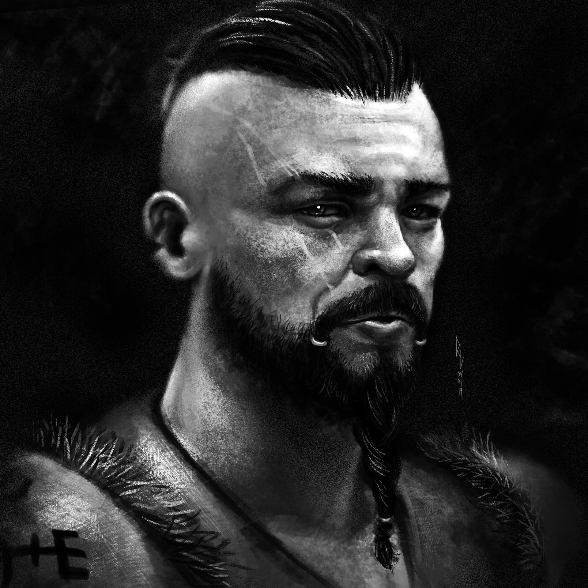 ArtStation - Berserker - Vikings - For Honor (Young and Scarred) Series