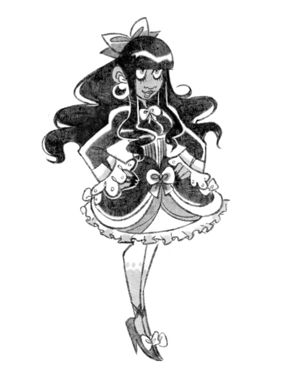 Mimi D.S - Street Racing Character Design