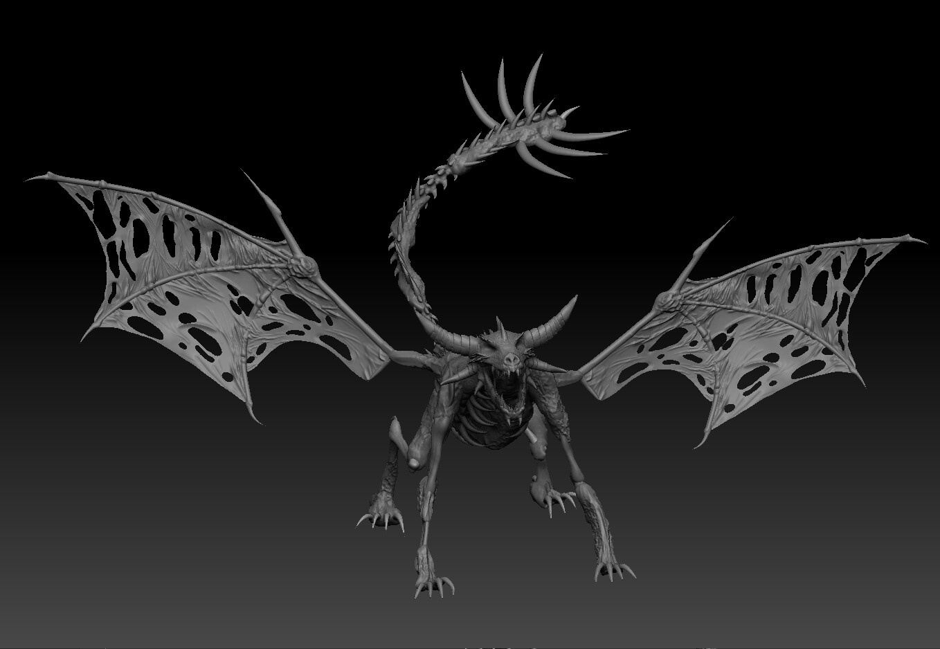 ArtStation - Dragon Sculpt