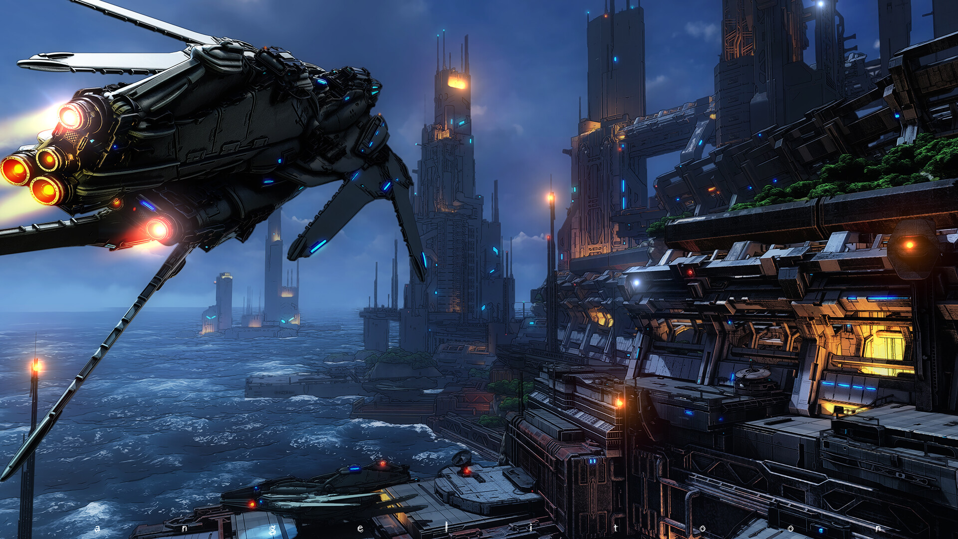 ArtStation - ANIME STYLE TEST