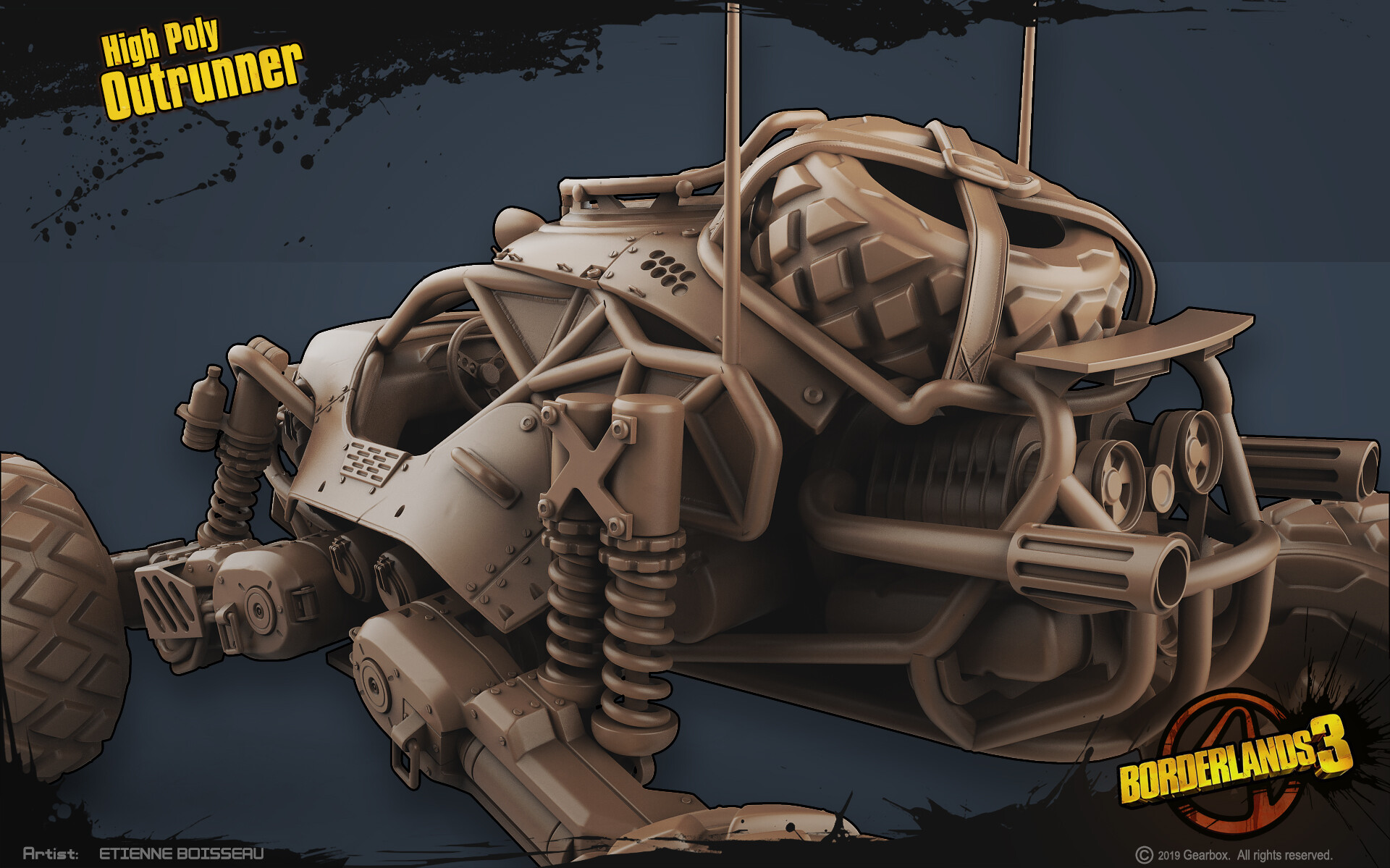 Etienne Boisseau - Borderlands 3 - Outrunner