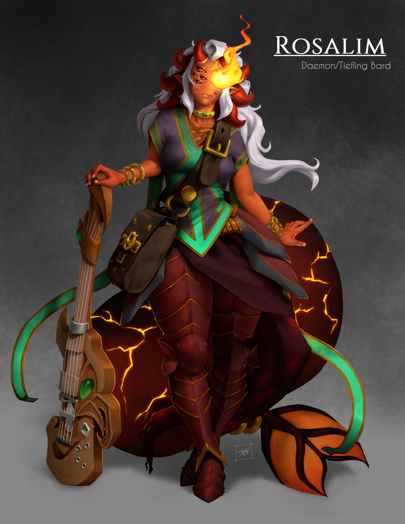 ArtStation - Character Illustration: Rosalim