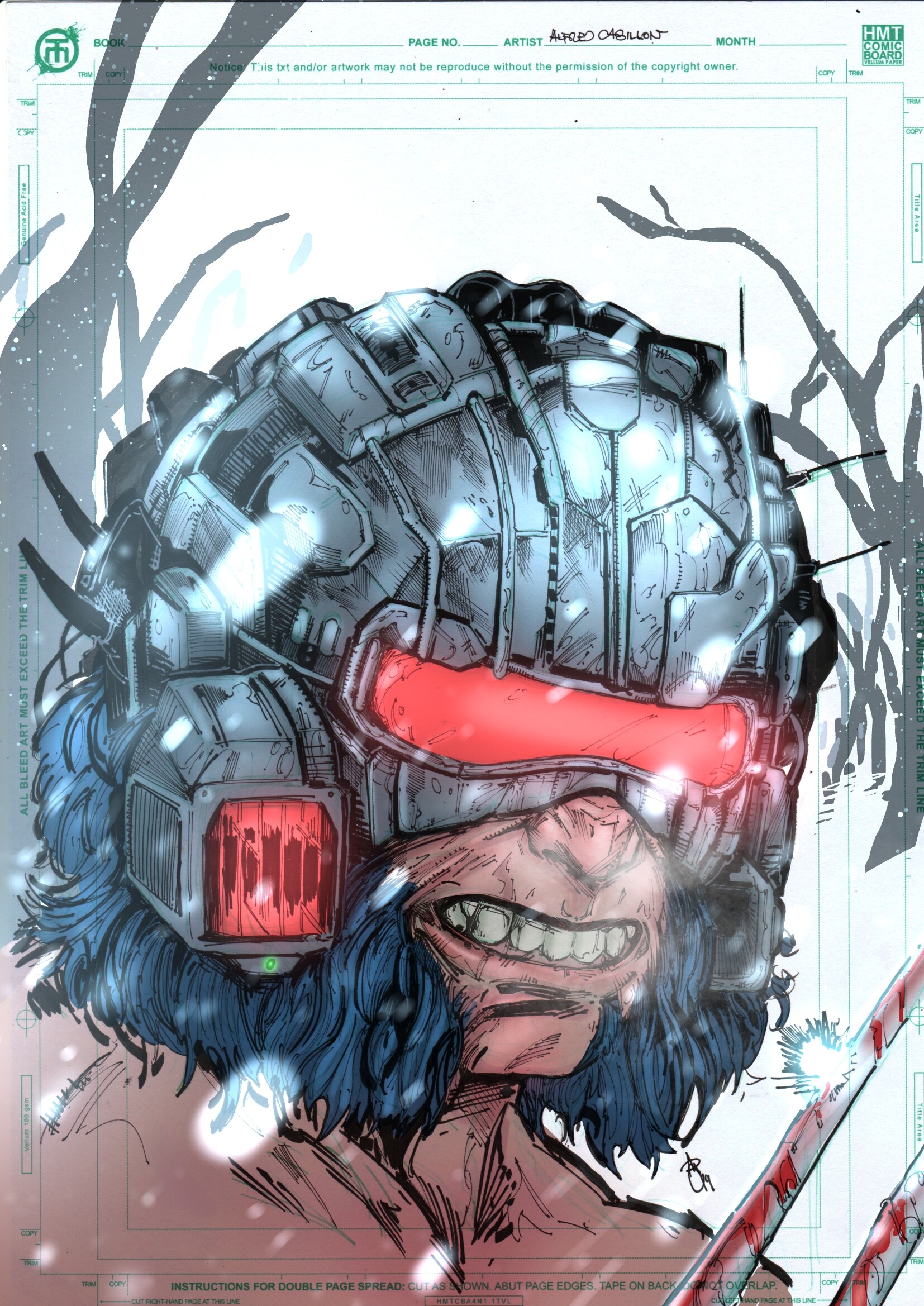 ArtStation - Weapon X Wolverine Traditional