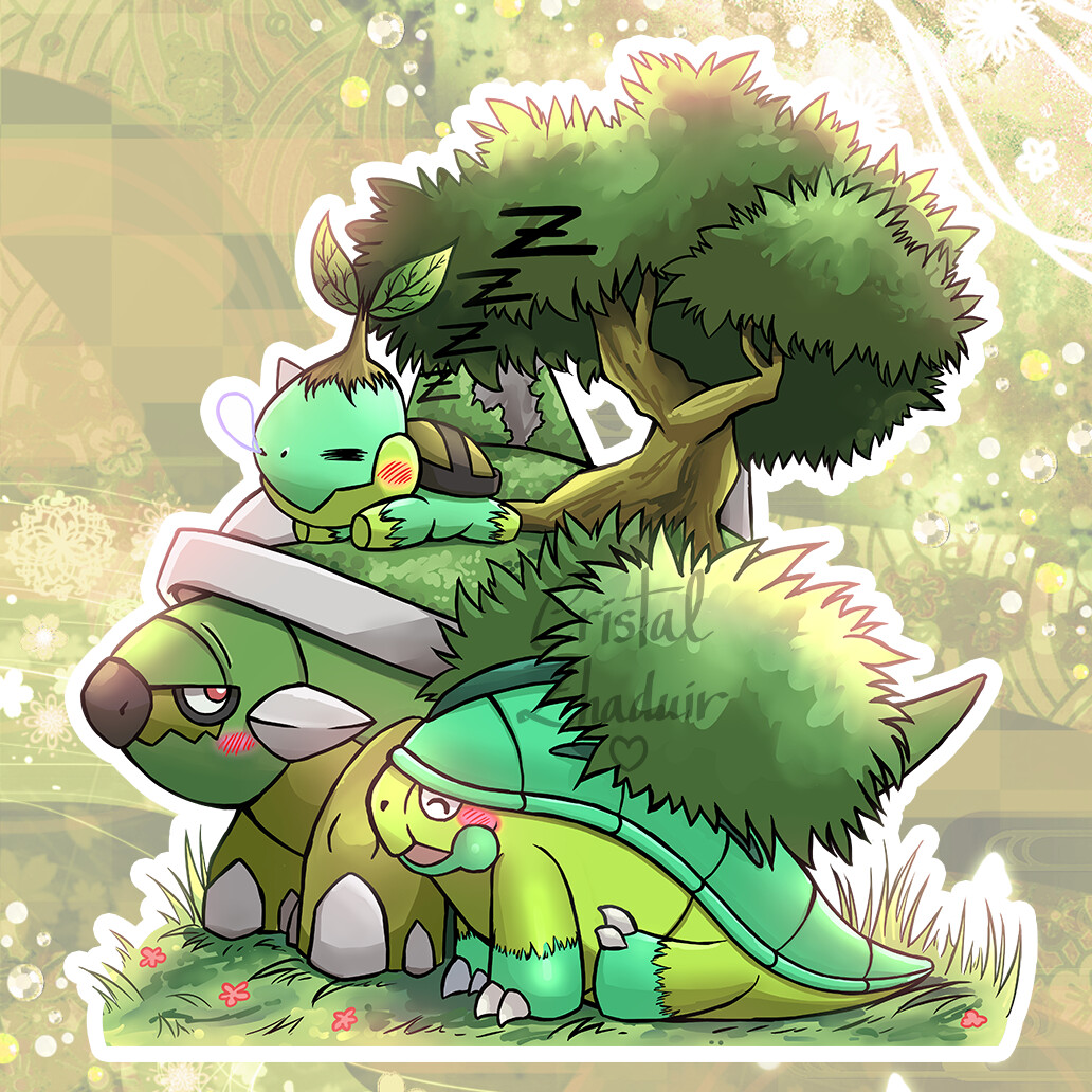 Pokemon Shiny Torterra