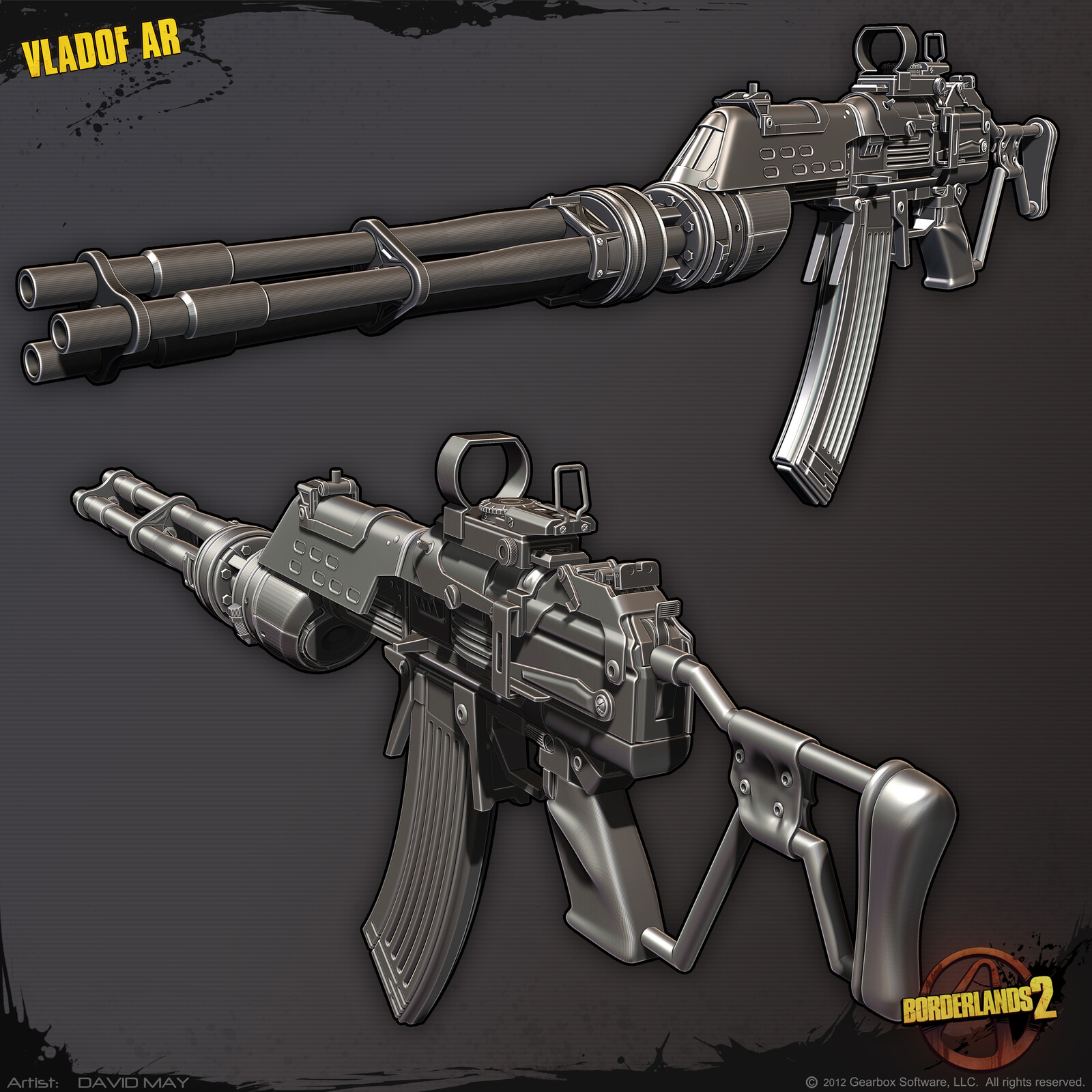 David May - Vladof Assault Rifle - Borderlands 2