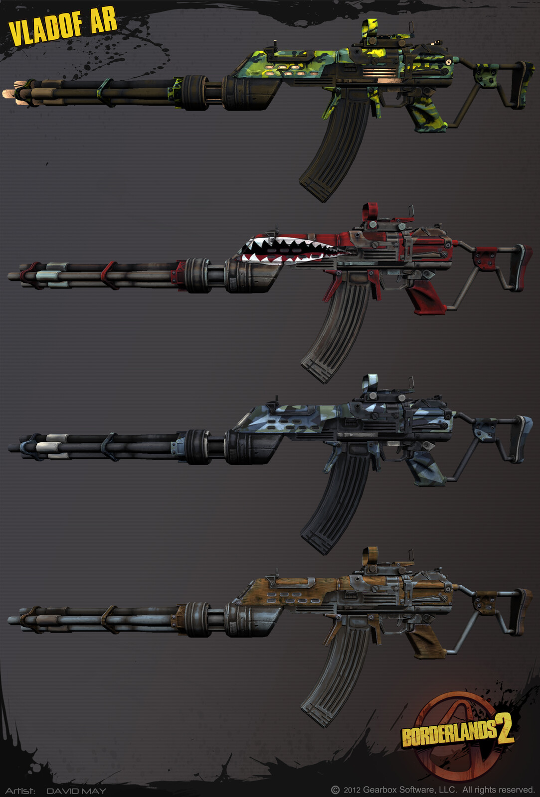 David May - Vladof Assault Rifle - Borderlands 2