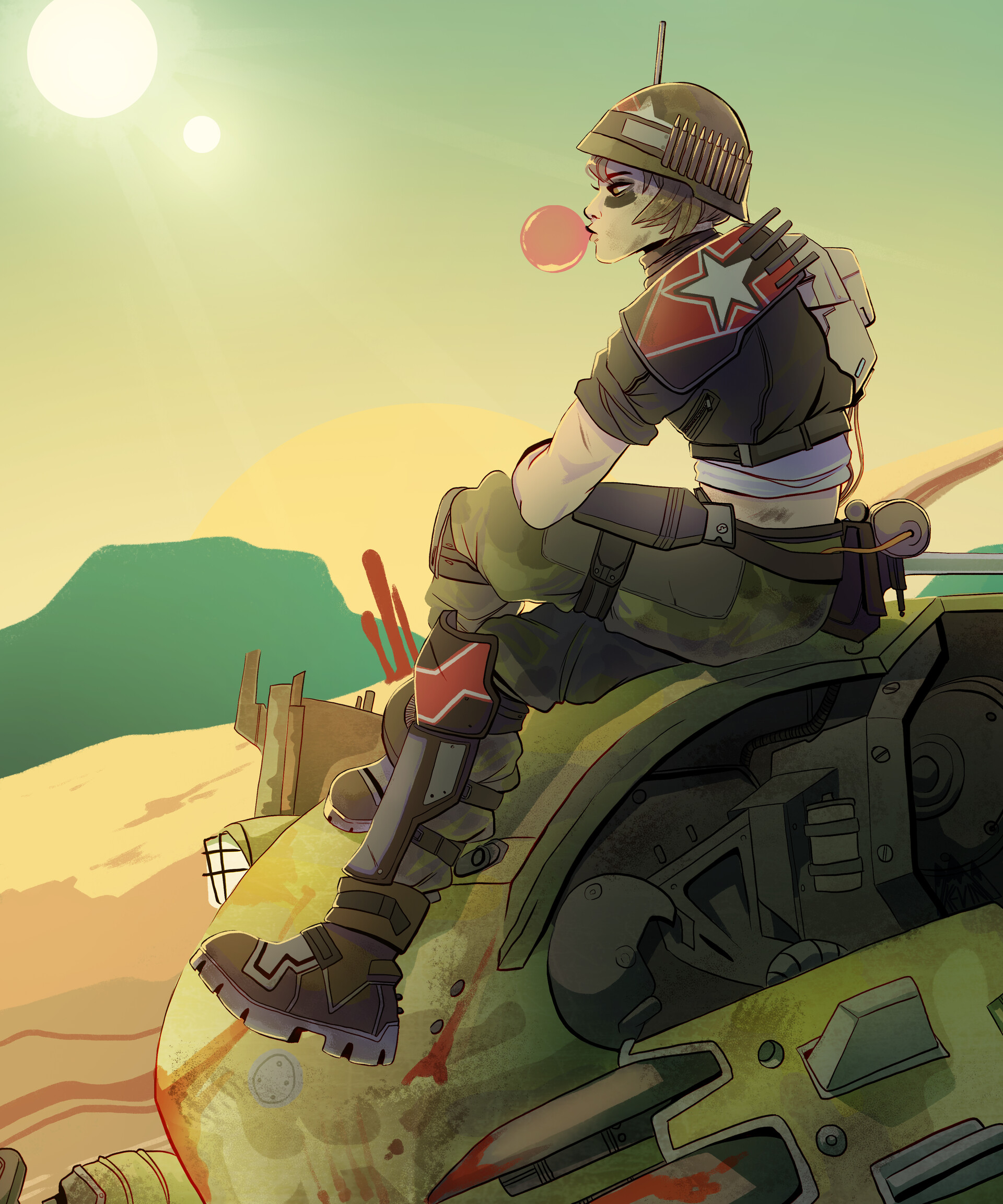 ArtStation - [Borderlands] Moze