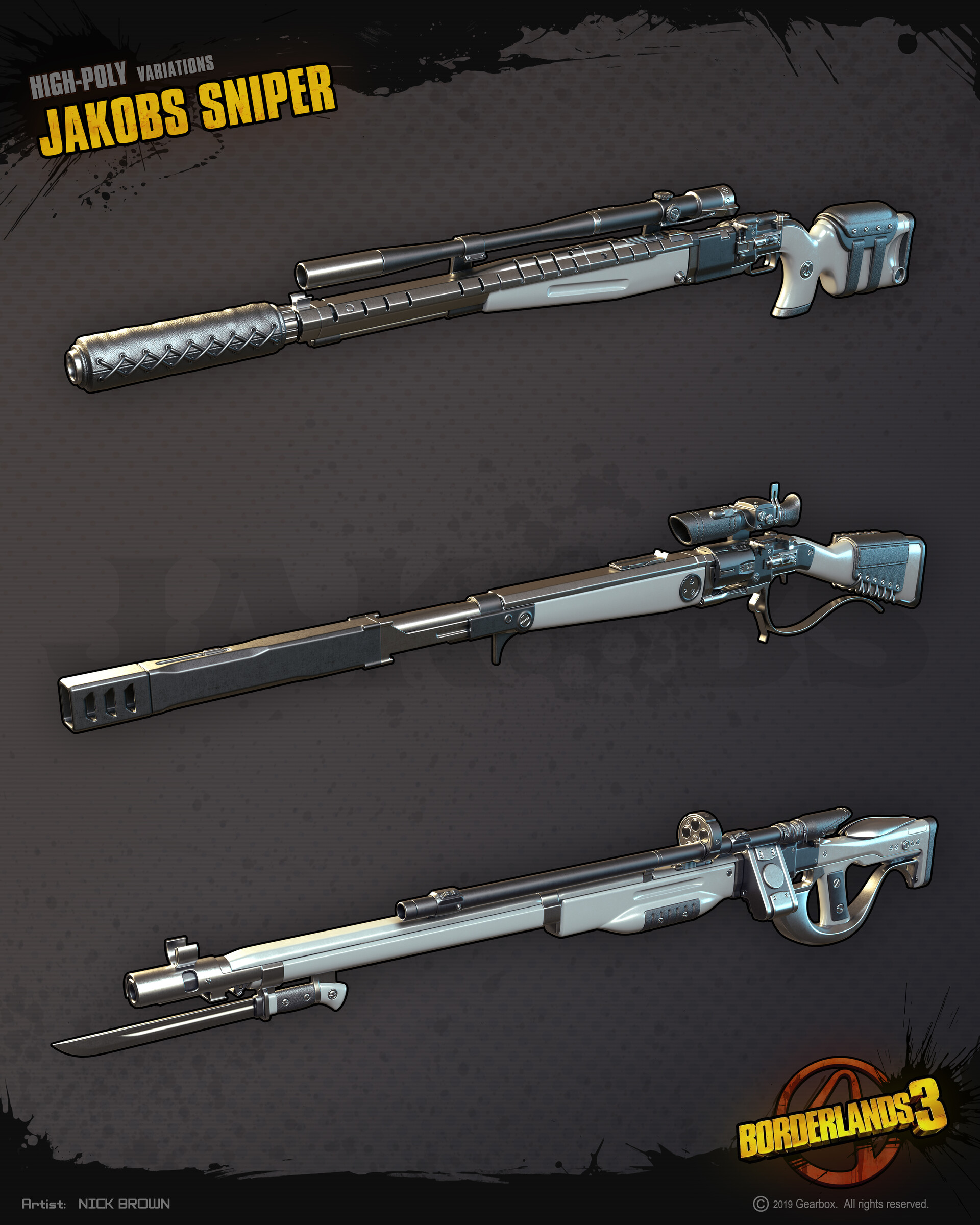 Liquid Development - Borderlands 3: All Guns by Liquid Development