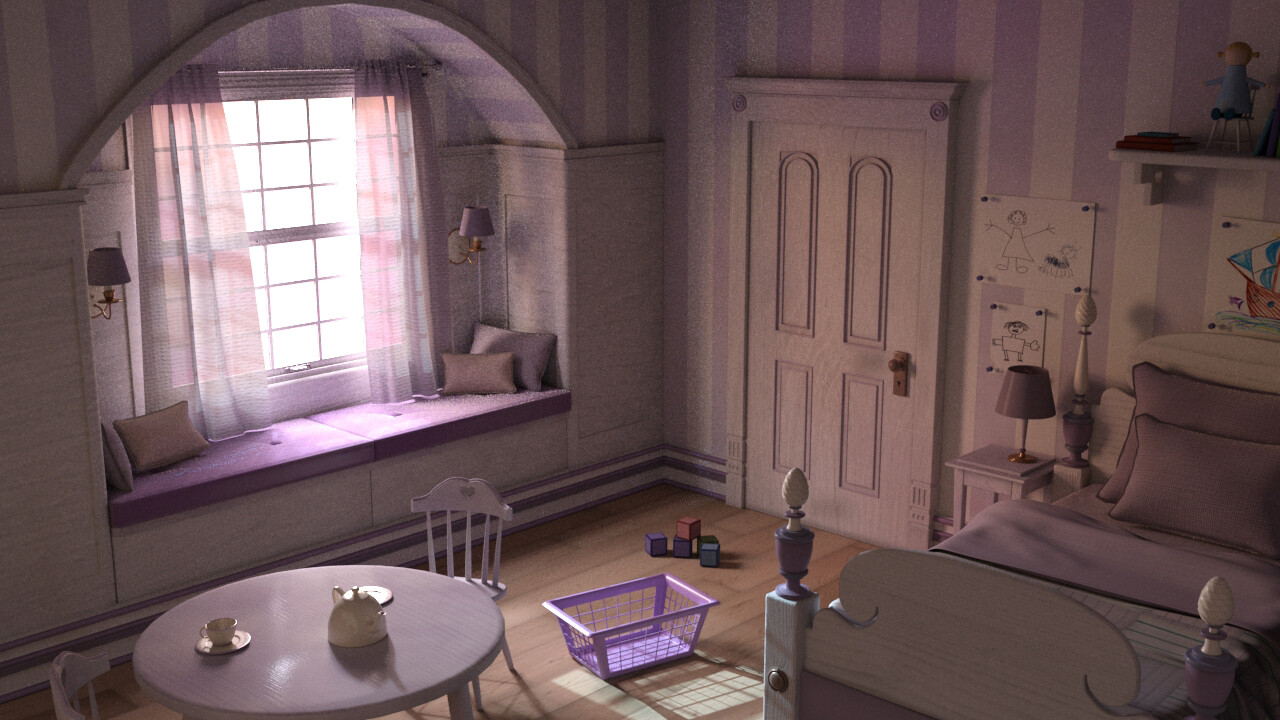 Irene Pérez - Boo's room from Monster Inc