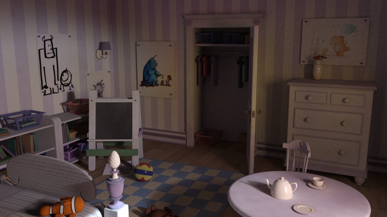 Irene Pérez - Boo's room from Monster Inc