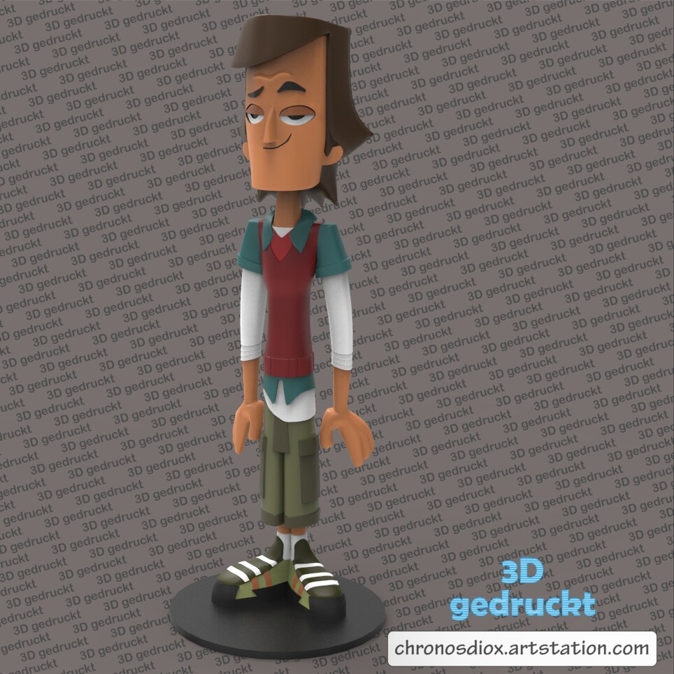ArtStation - Noah from Total Drama figure design