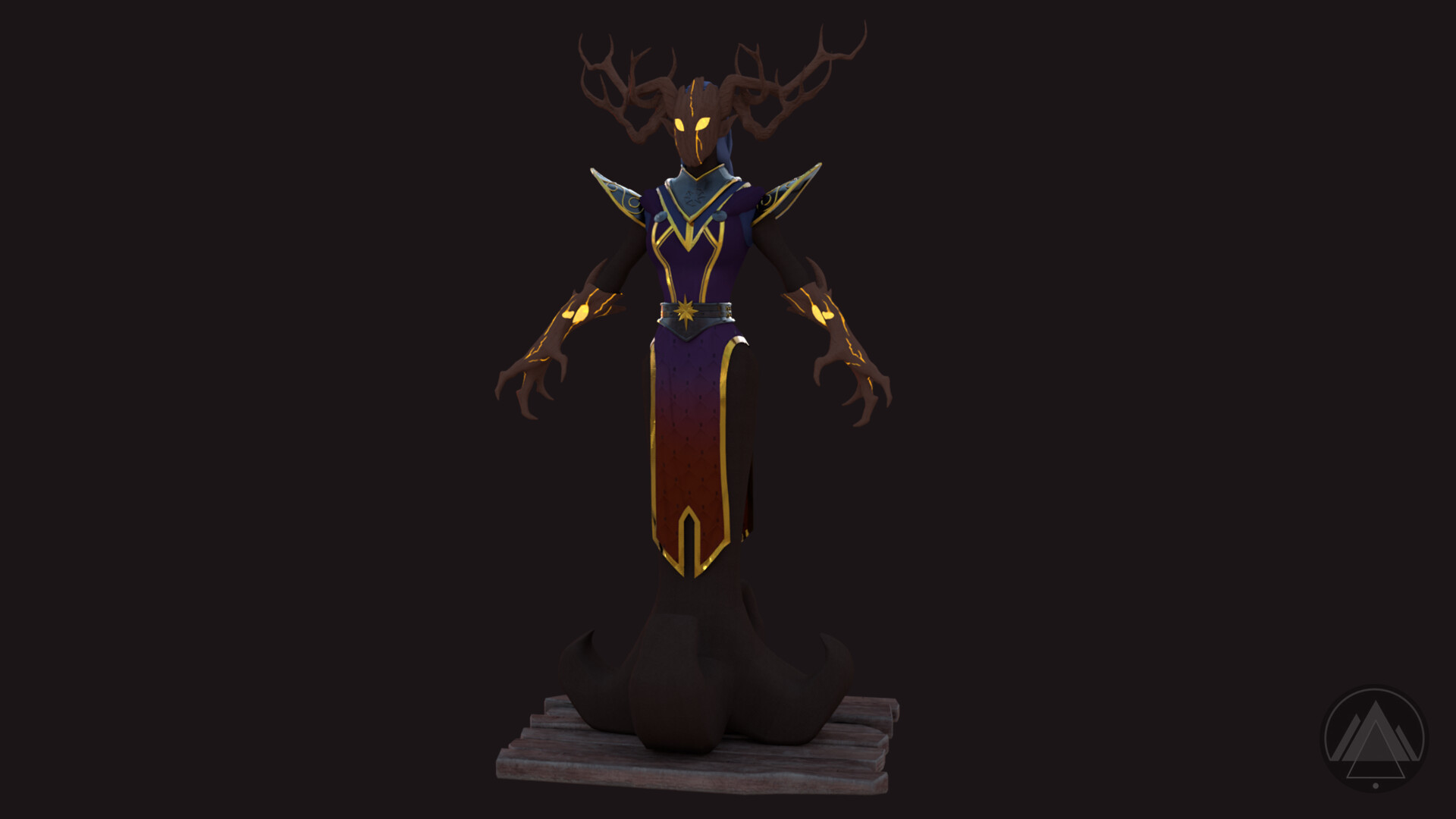 Erin Bray-Smith - Dark Mistress - 3D Model