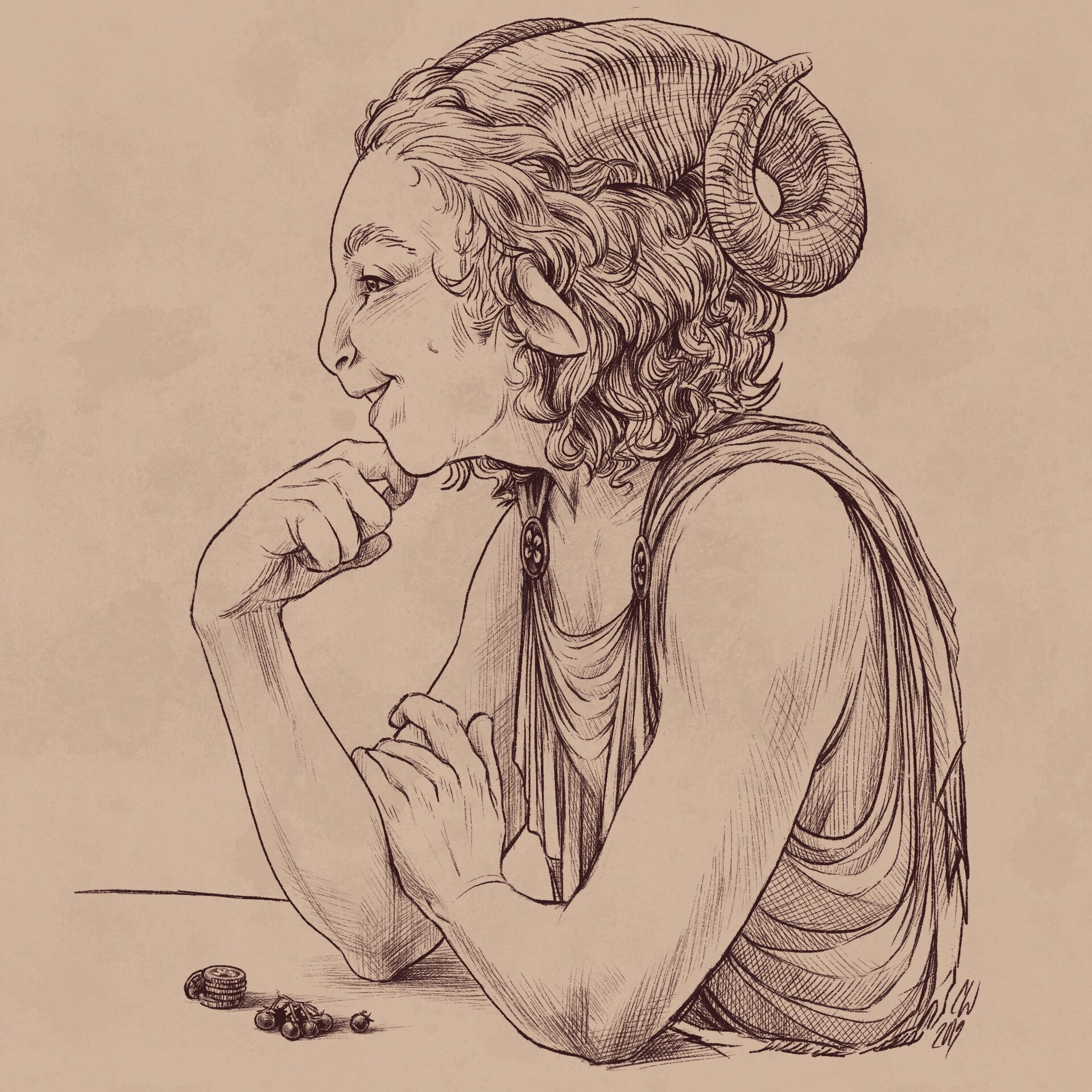 ArtStation - Smiling Satyr