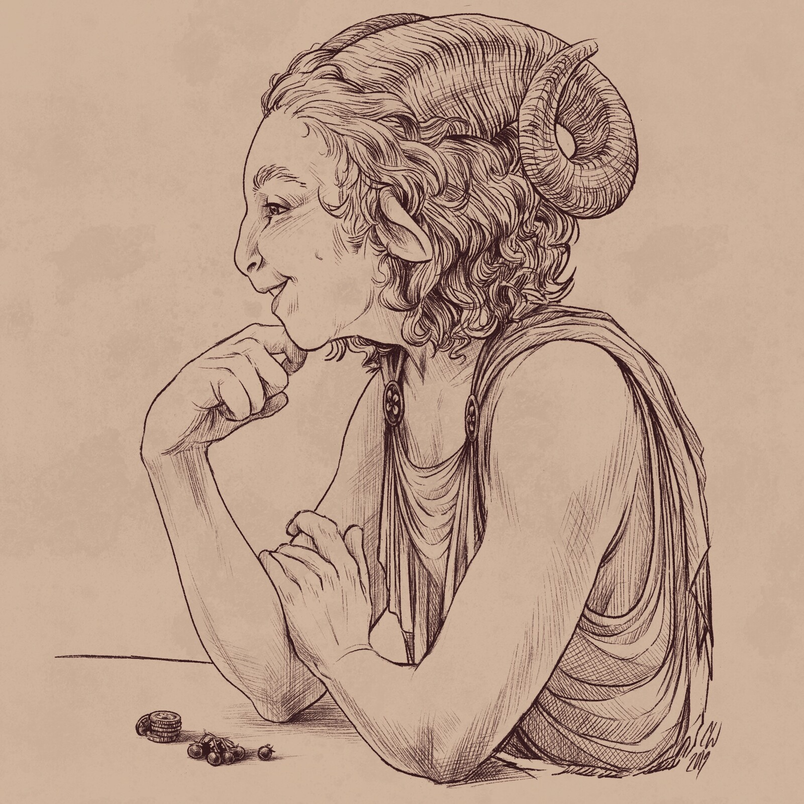 Celeste Woods - Smiling Satyr