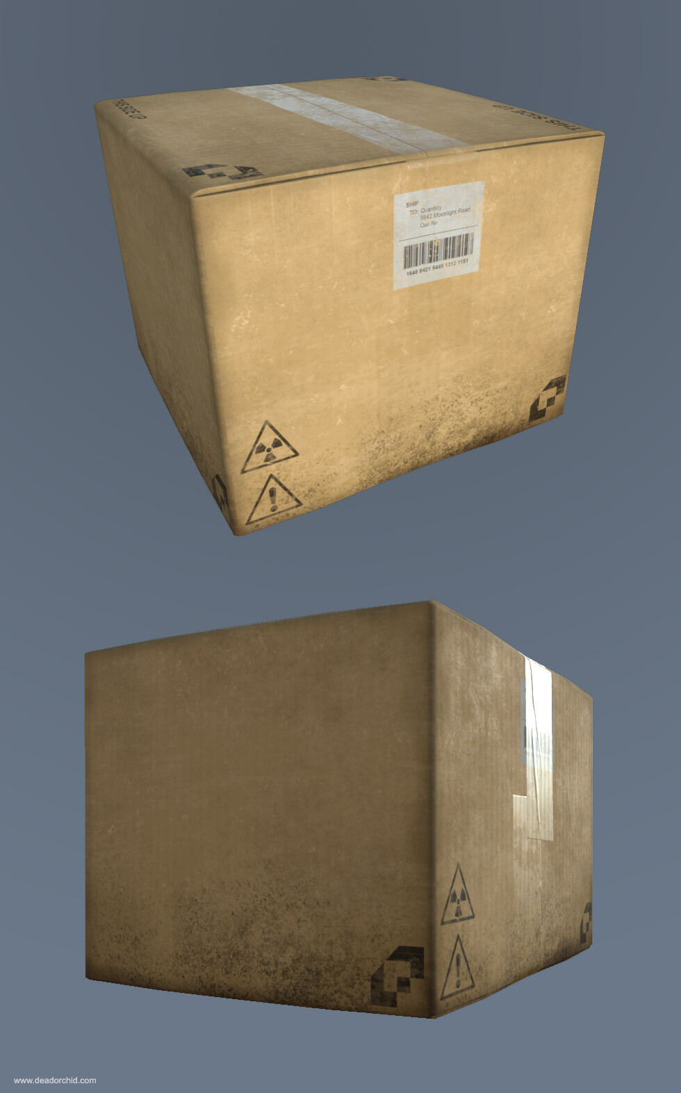 ArtStation - CardboardBox01