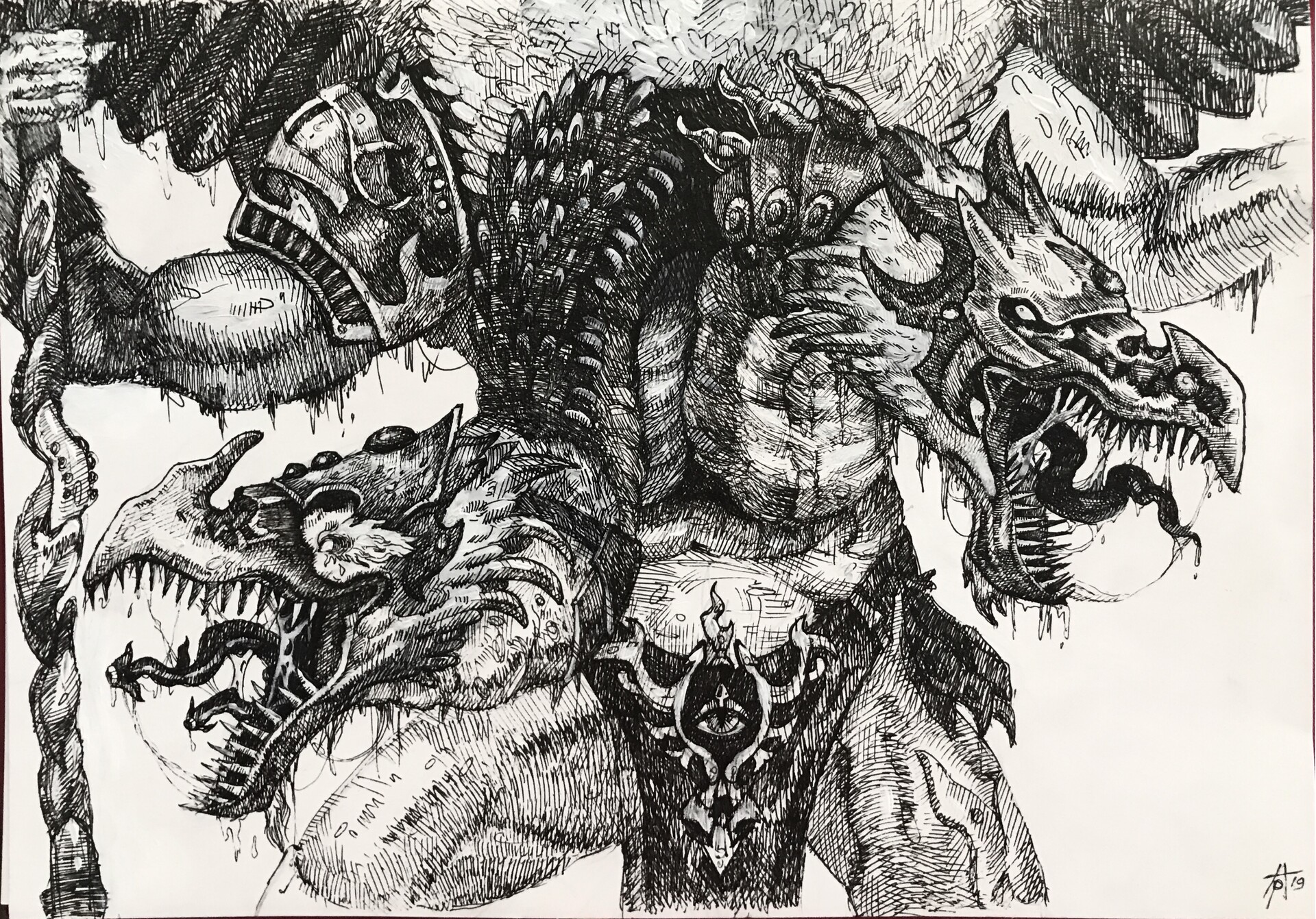 ArtStation - Kairos Fateweaver Warhammer Fan Art