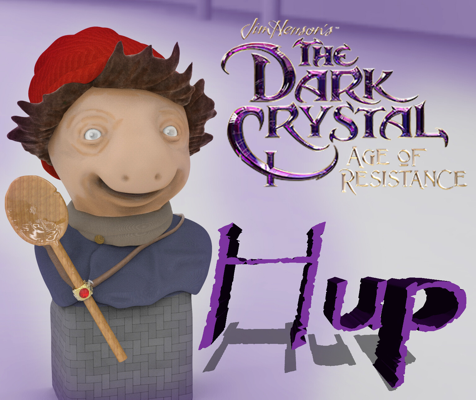 ArtStation - Paladin Hup Podling (Dark Crystal)(El Cristal Encantado)