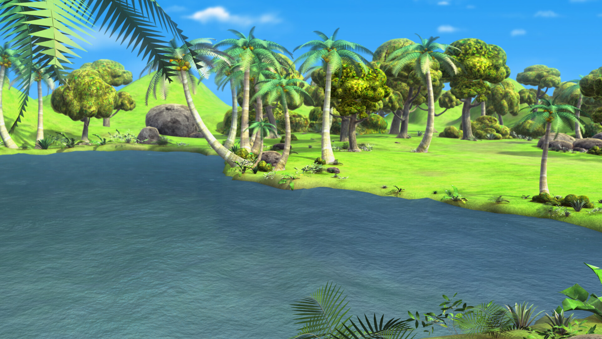 ArtStation - Cartoon_BG_Set