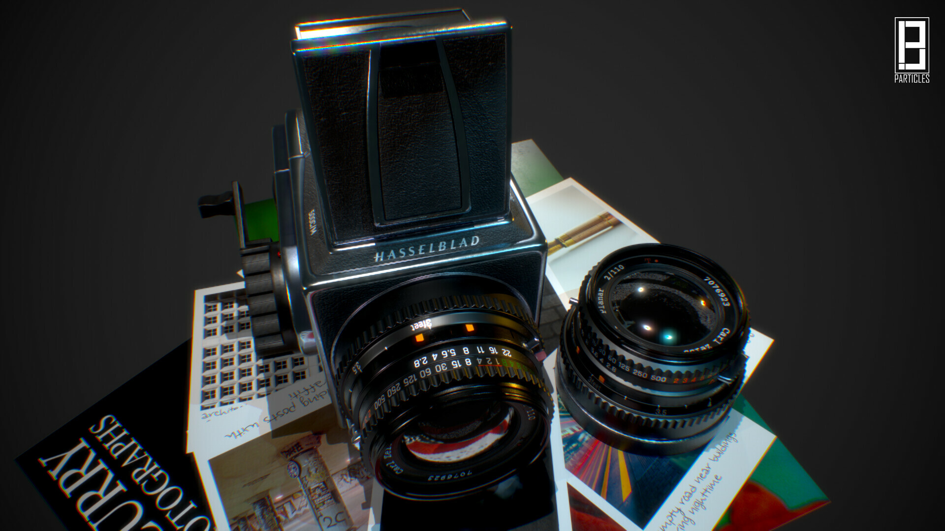 ArtStation - Hasselblad 500C the first camera on the Moon