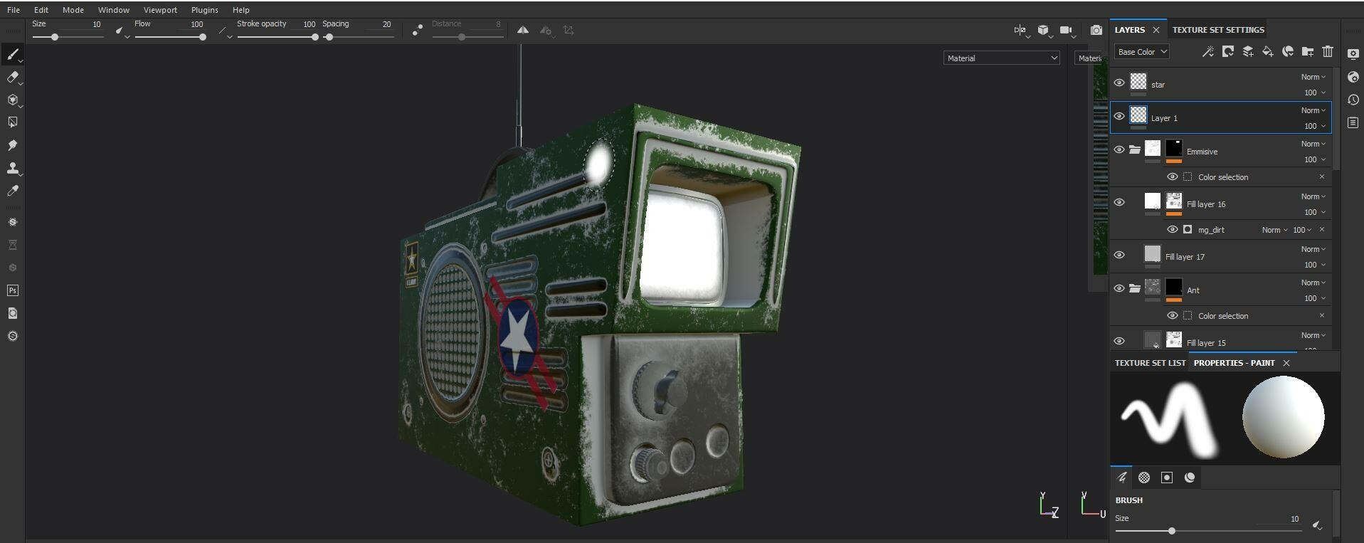 ArtStation - Army Radio (2 Variants)