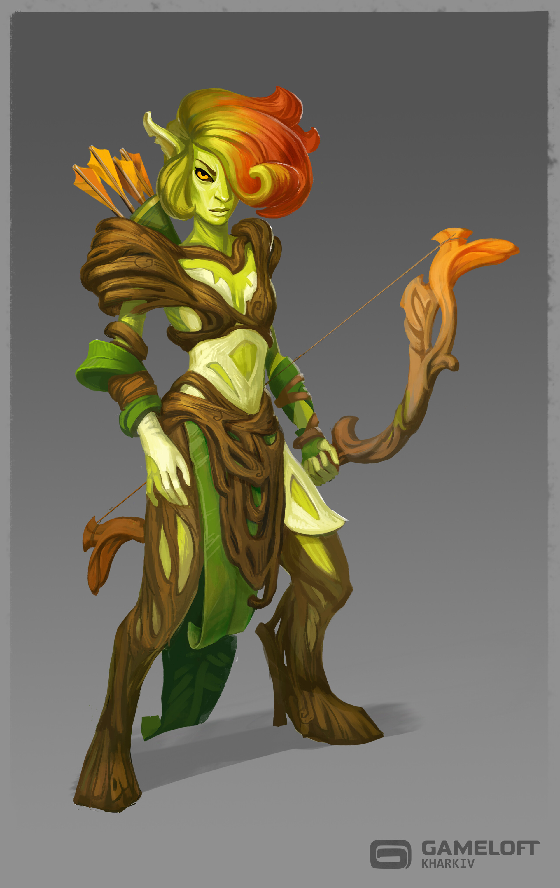 ArtStation - Ashwood Warden DRYAD