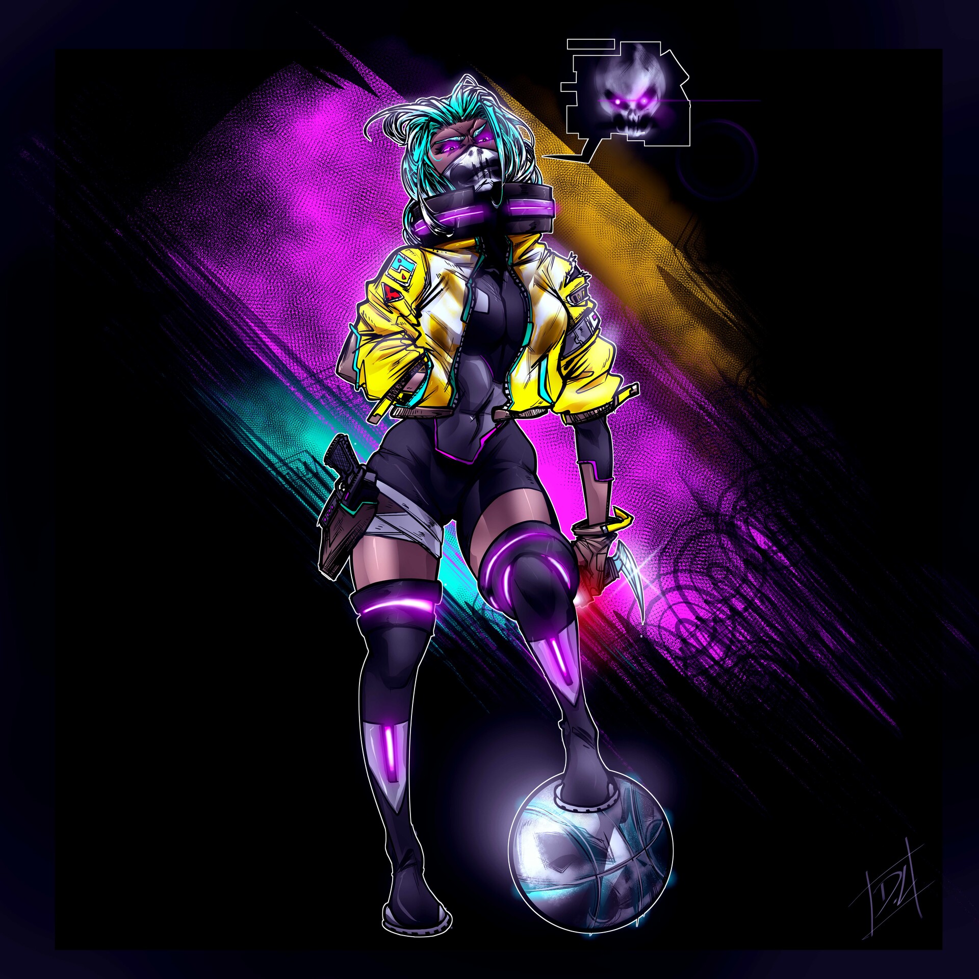 ArtStation - Cyber punk practice