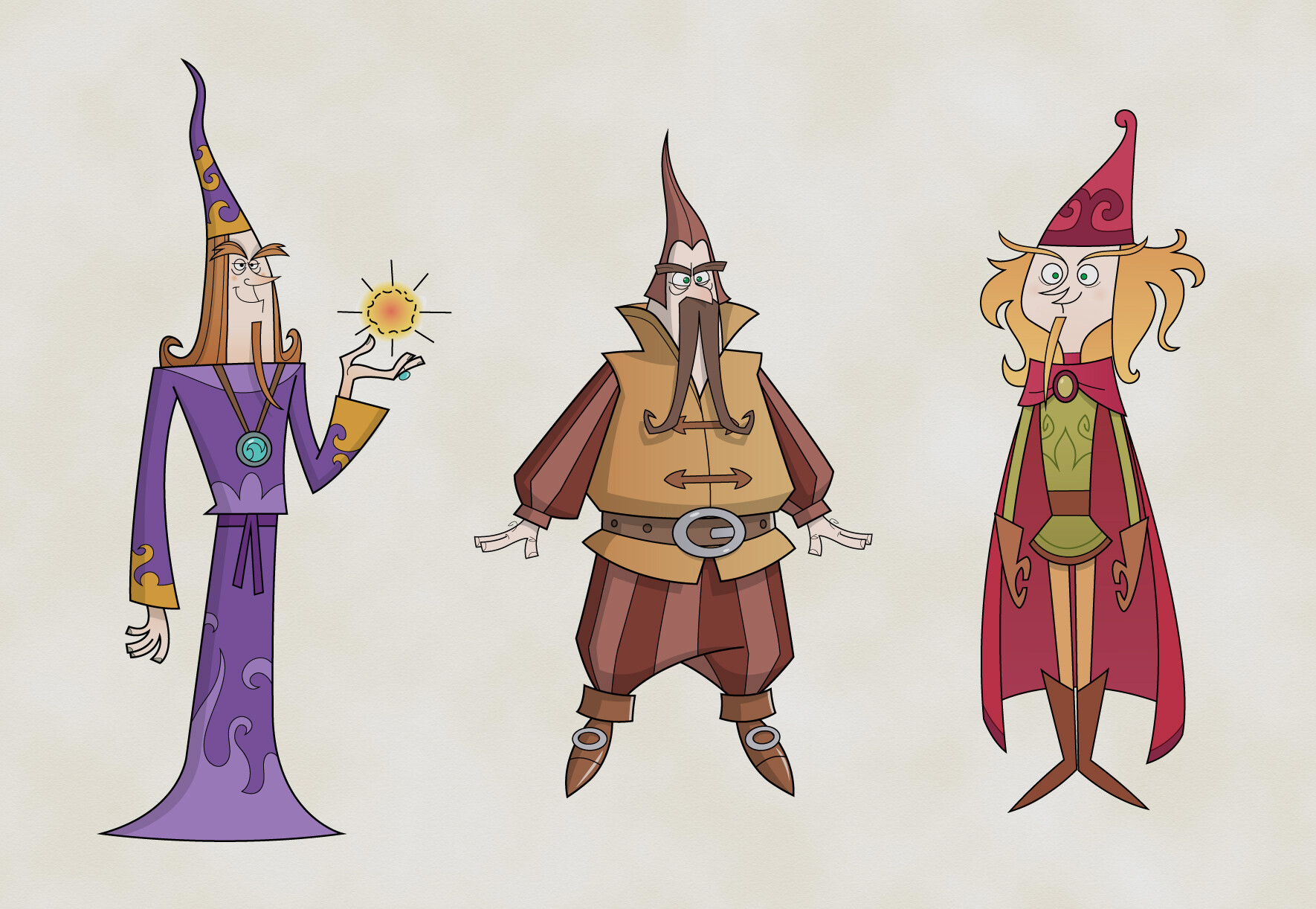 ArtStation - Wizard designs