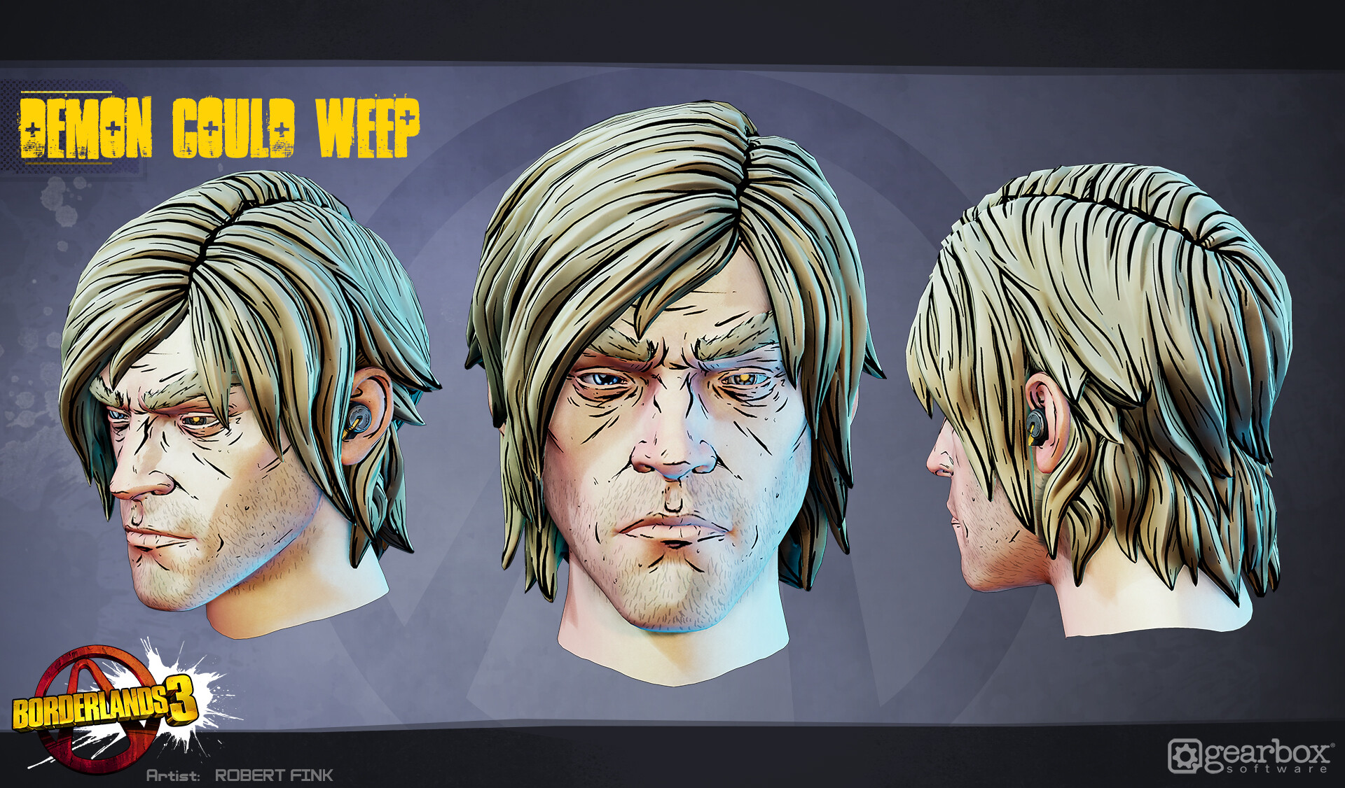 Robert Fink Fink - Borderlands 3: Head Variations