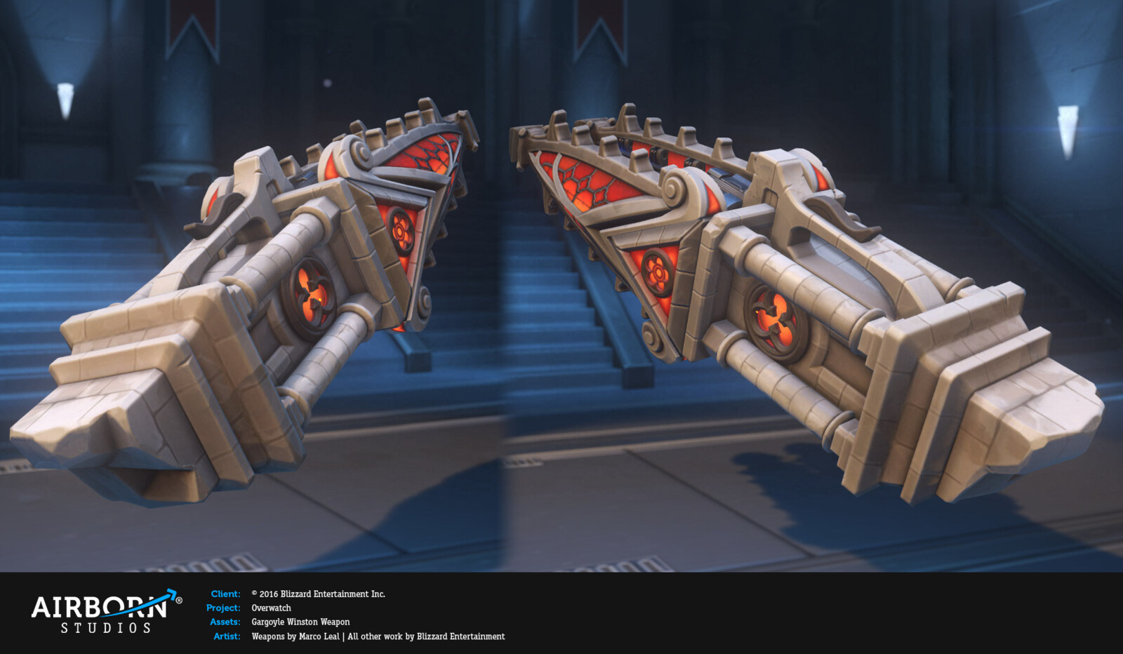 Marco Leal - Gargoyle Winston Weapon