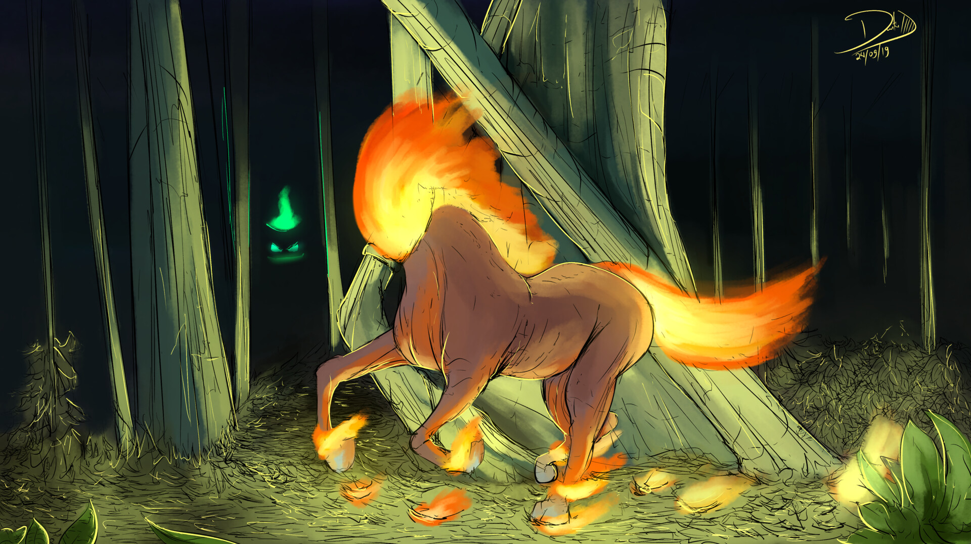 ArtStation - Headless Mule (Brasilian Fantasy)