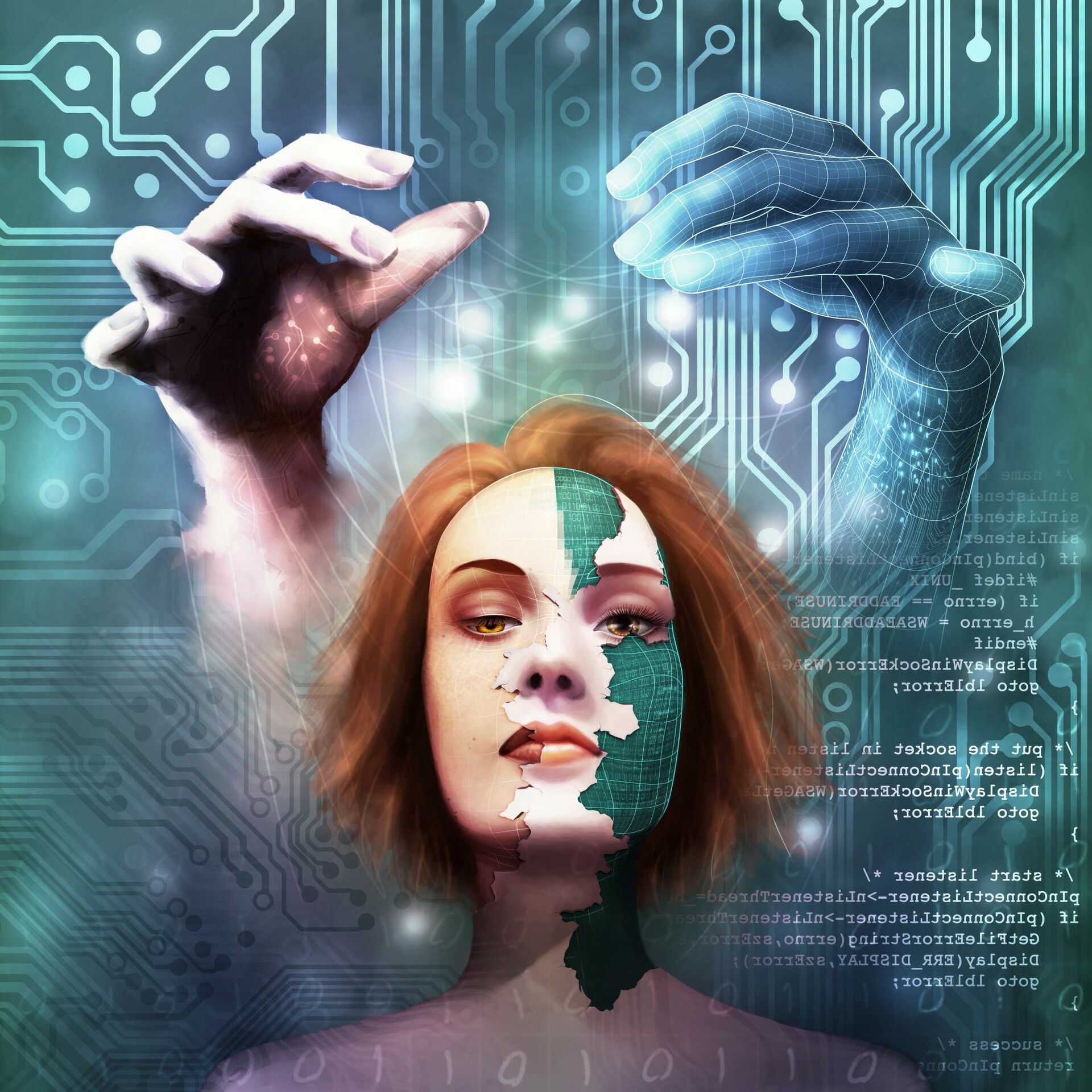 ArtStation - Conscious Observer | Puppet | Master