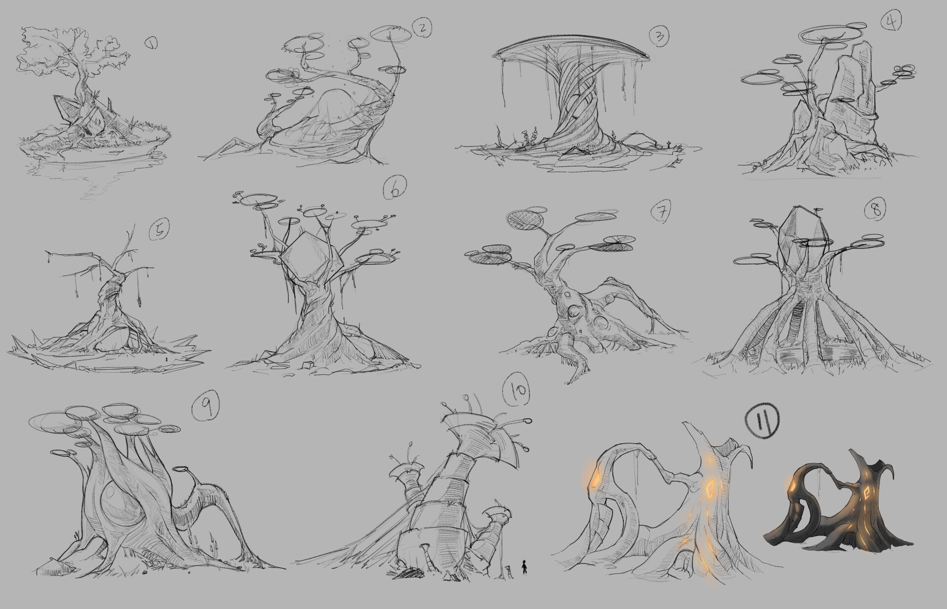 ArtStation - Tree Design