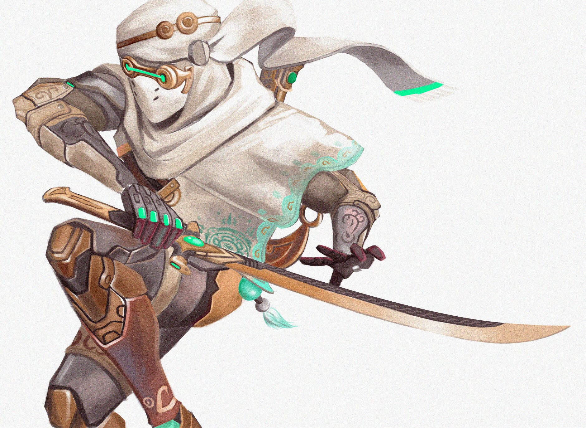 ArtStation - Nomad Genji