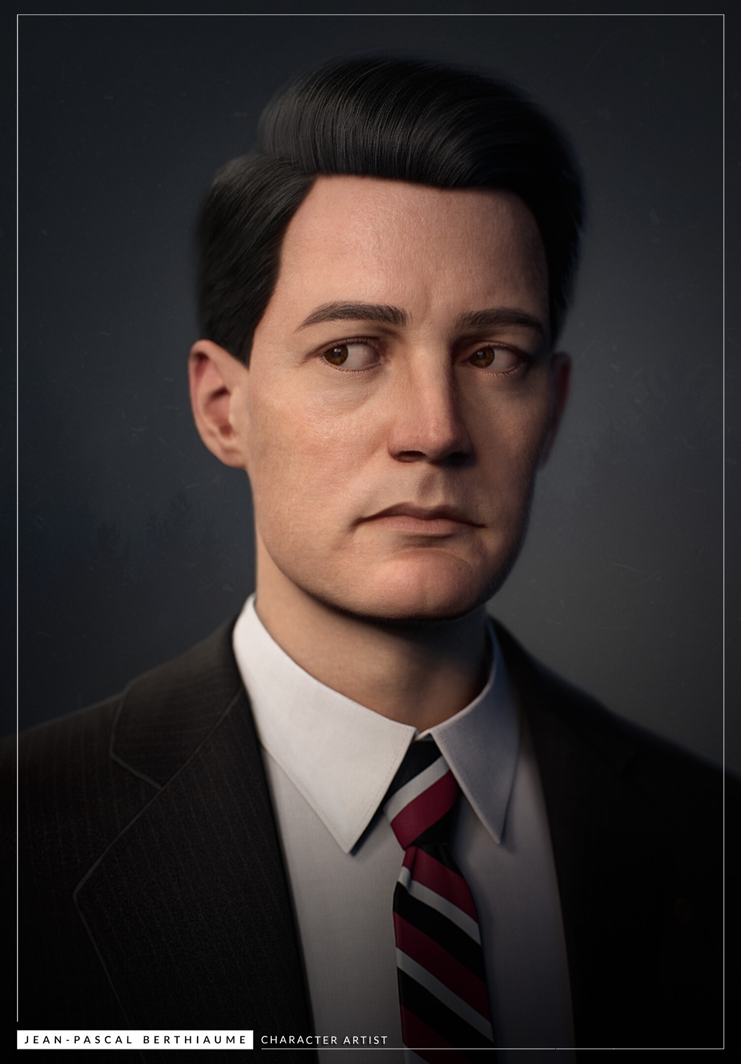 ArtStation - Dale Cooper - Game Character