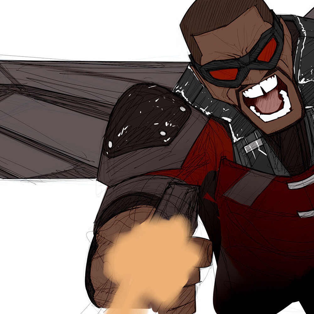 Evgeny Yurichev - Falcon (Sam Wilson, Avengers: Infinity War) Part 1