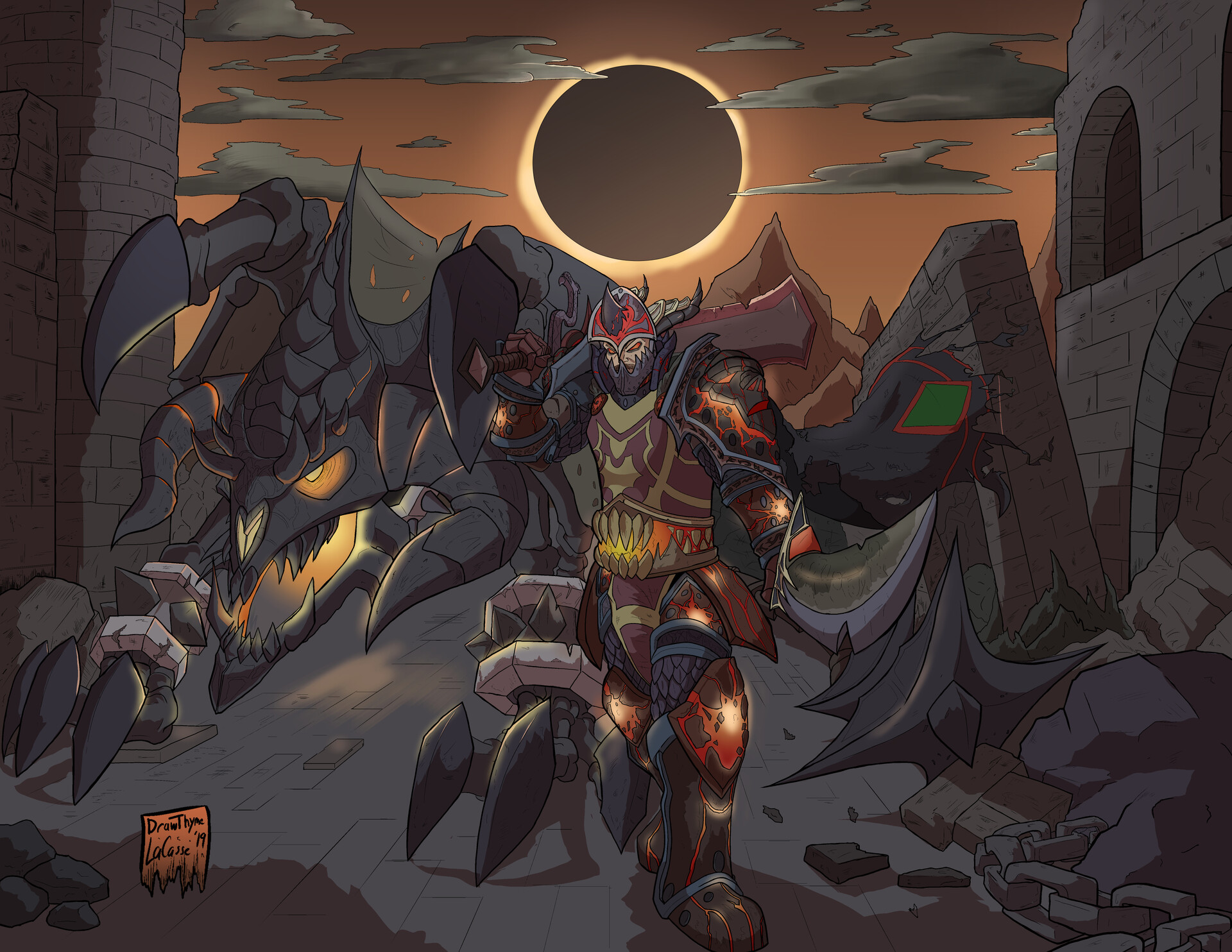 ArtStation - "The Dragonslayer"